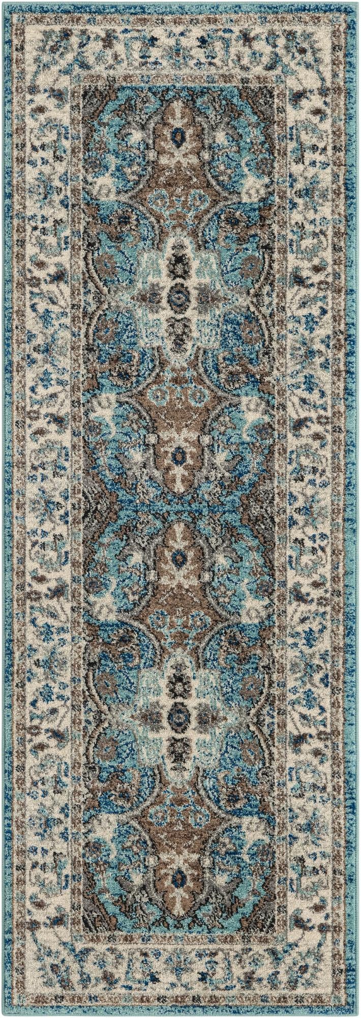 Cream 2' 2 x 6' Legacy Runner Rug | Rugs.com