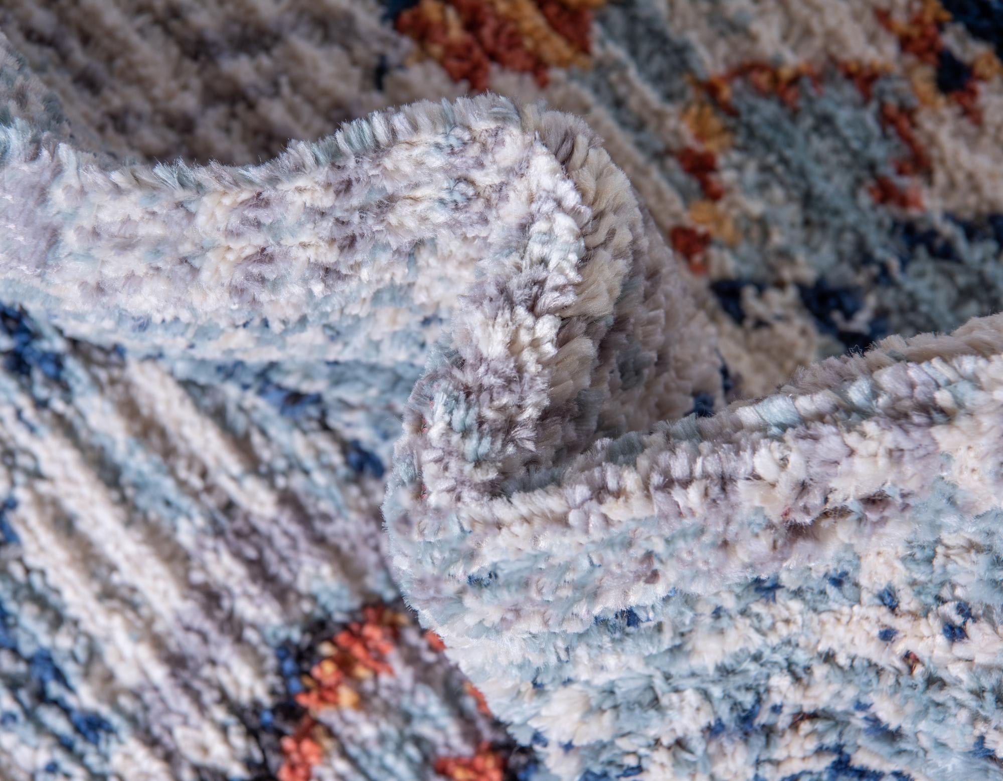 Light Blue 2' 2 x 6' Morocco Runner Rug | Rugs.com