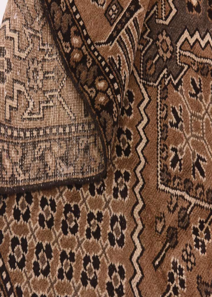 Light Brown 7' 9 x 10' 5 Hand Knotted Ferdos Persian Wool Rug | Rugs.com