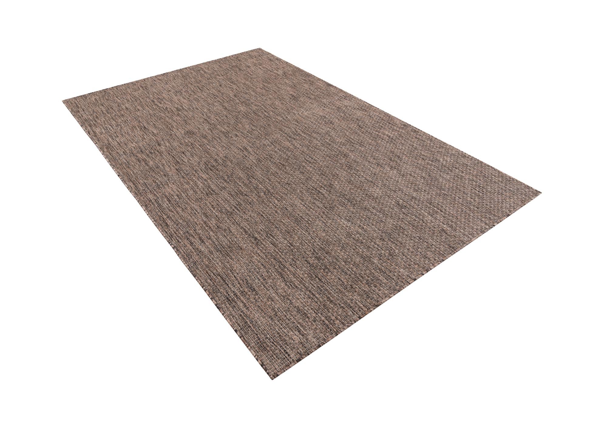 Light Brown 5' x 8' Solid Indoor / Outdoor Rug | Rugs.com