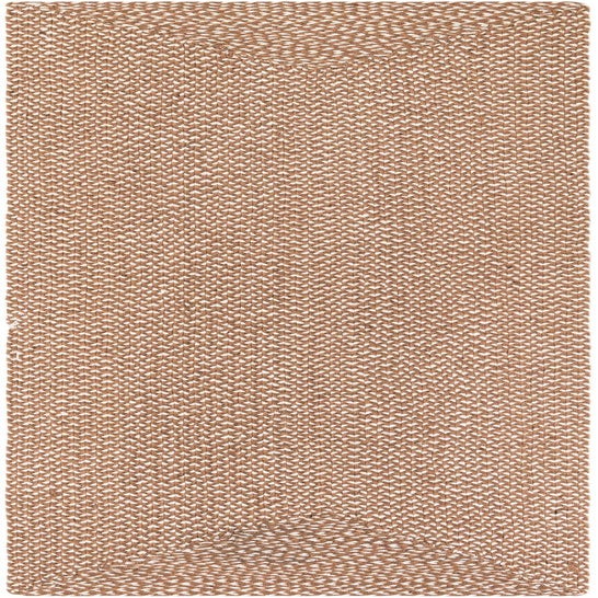 Light Brown 2' 7 x 10' Hand Tweed Braided Jute Runner Rug | Rugs.com