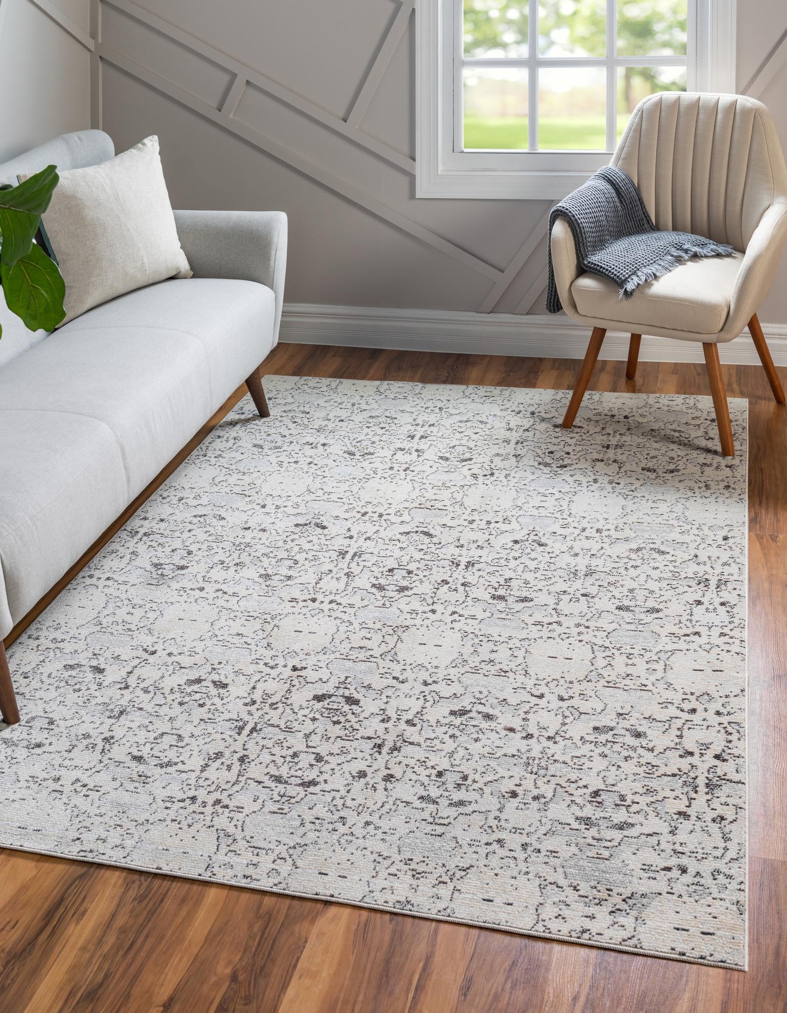 Gray 9' x 12' 2 Eliza Rug | Rugs.com