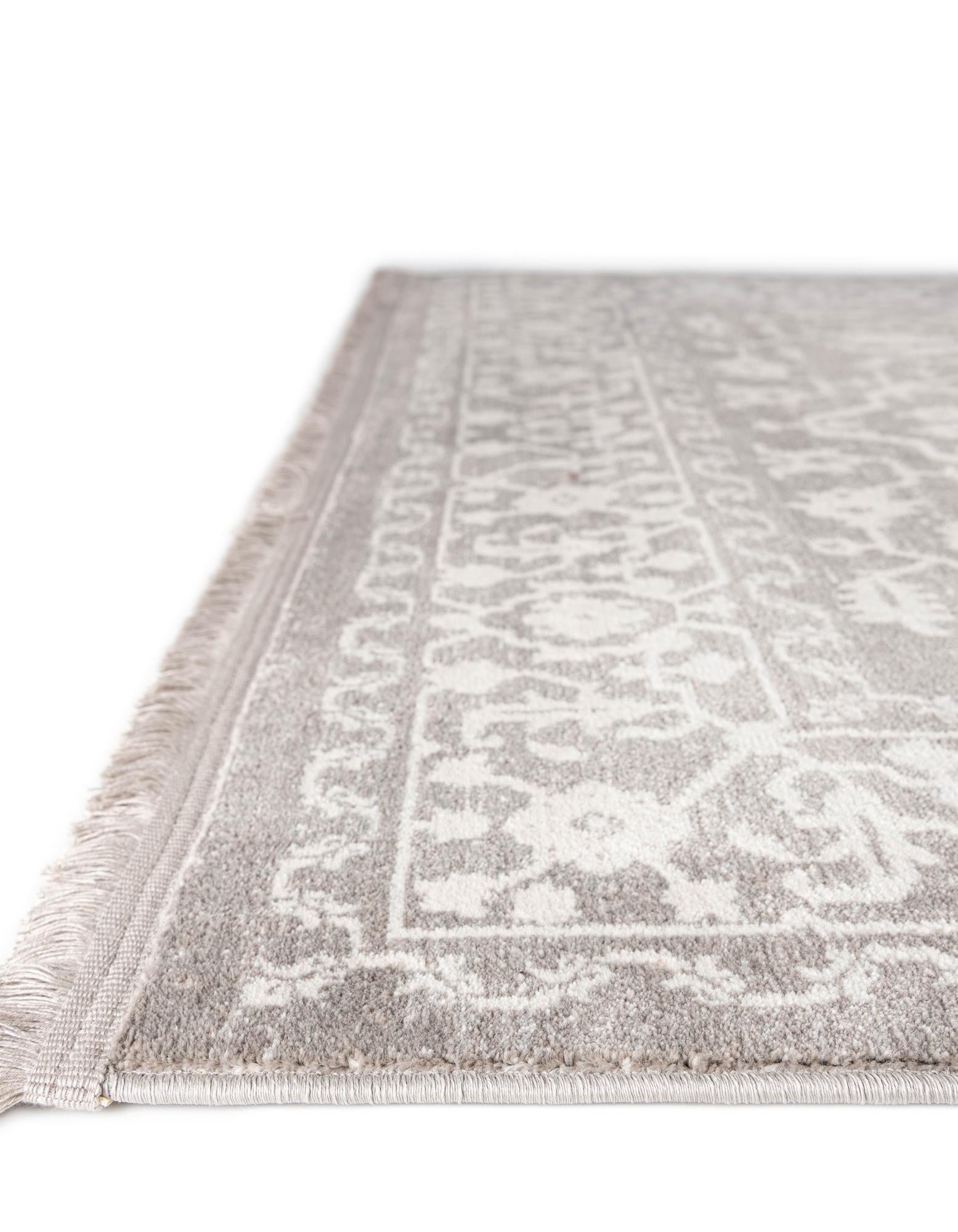 Light Gray 8' x 10' Modern Classical Rug | Rugs.com