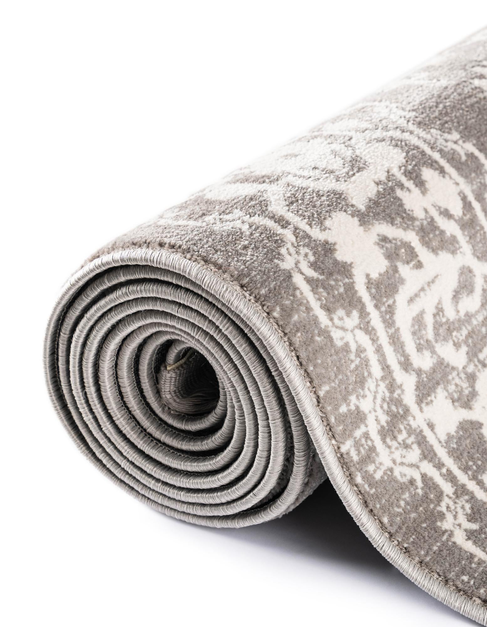 Light Gray 8' x 10' Modern Classical Rug | Rugs.com