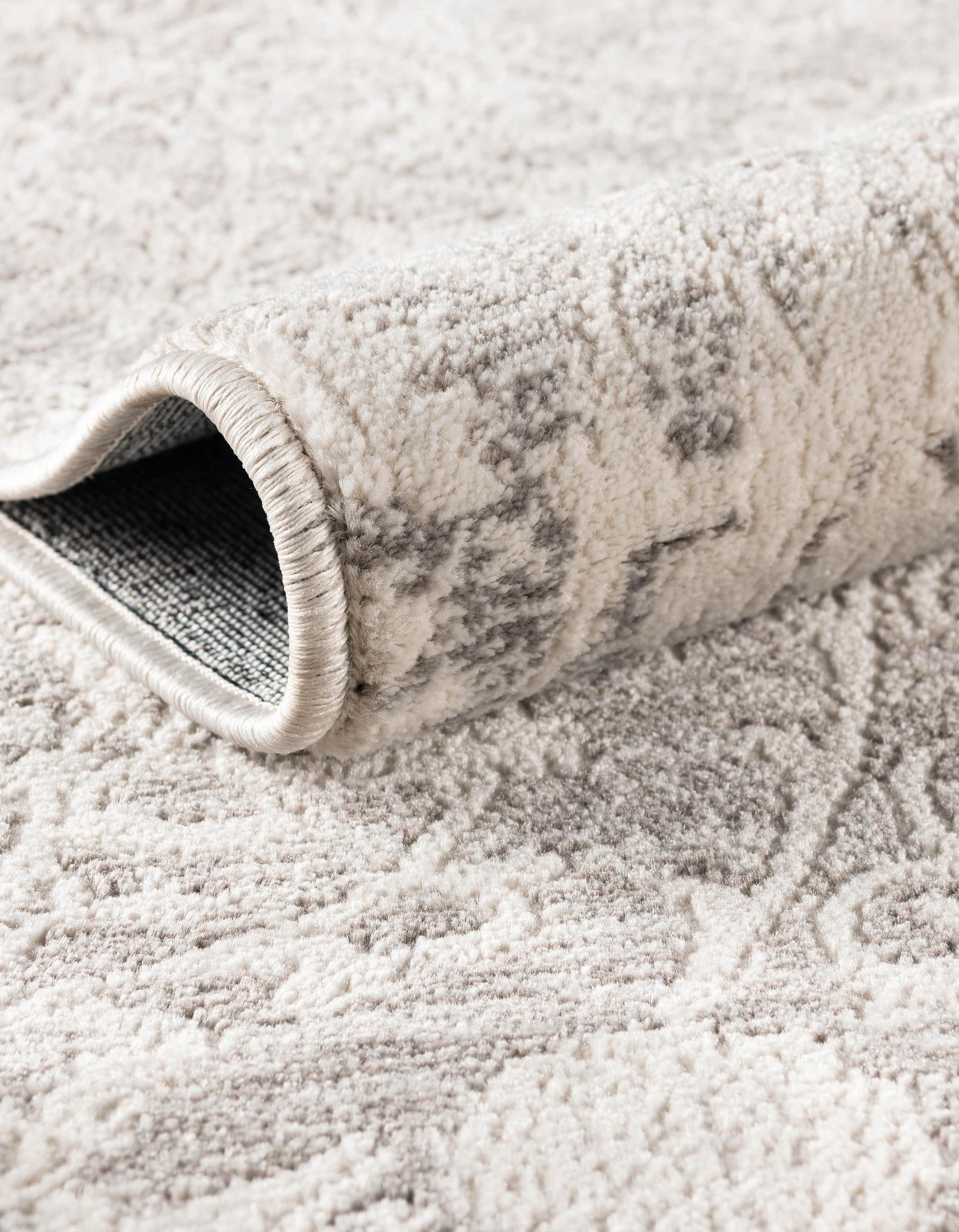 Light Gray 10' x 13' Modern Classical Rug | Rugs.com