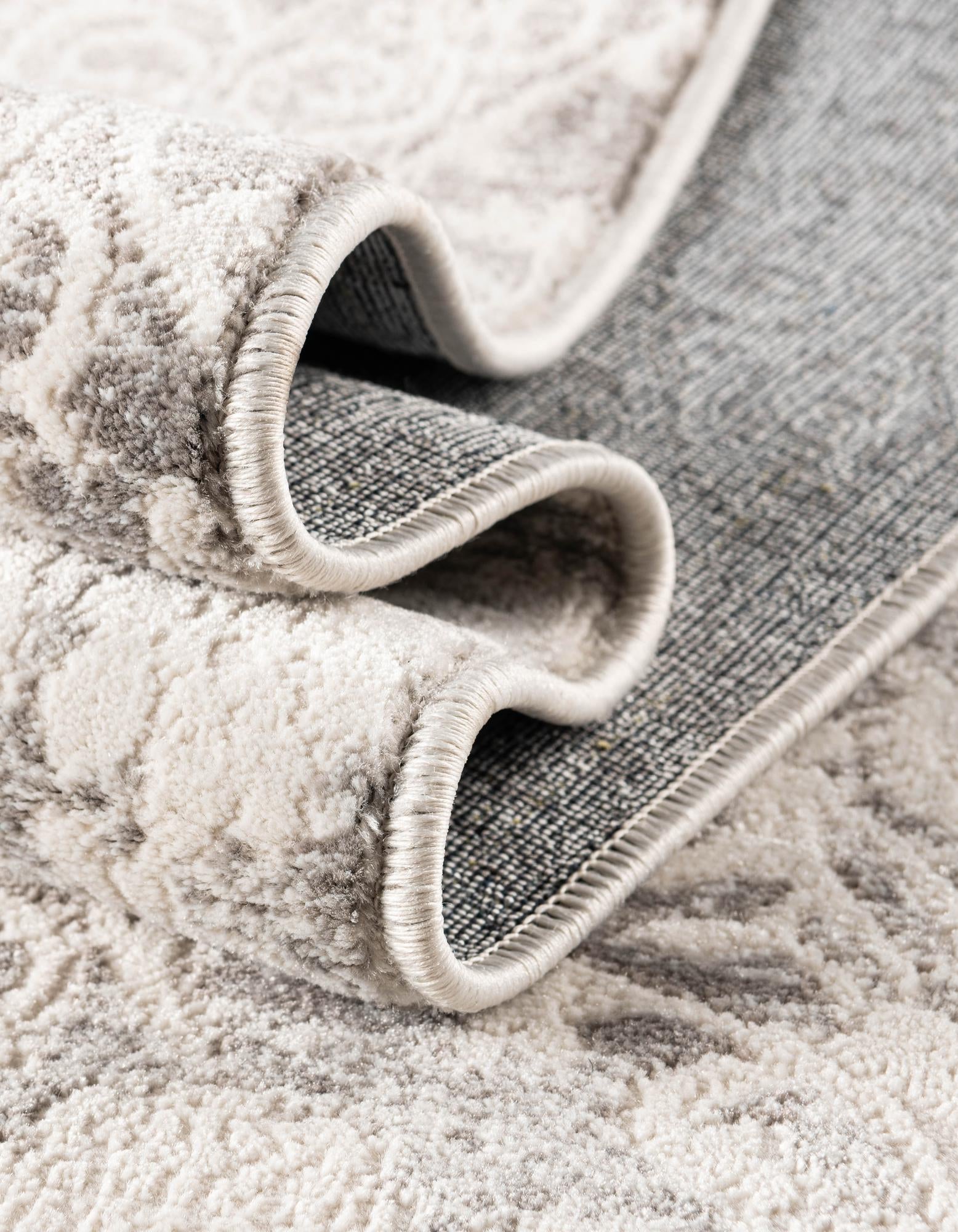 Light Gray 10' x 13' Modern Classical Rug | Rugs.com