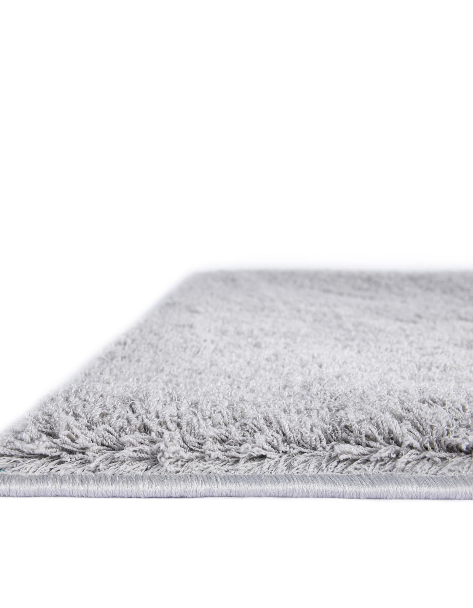 Light Gray 8' x 10' Solid Shag Rug | Rugs.com