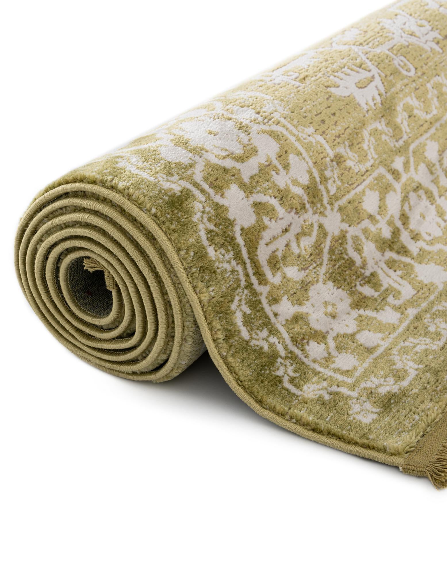 Light Green 7' x 10' Modern Classical Rug | Rugs.com