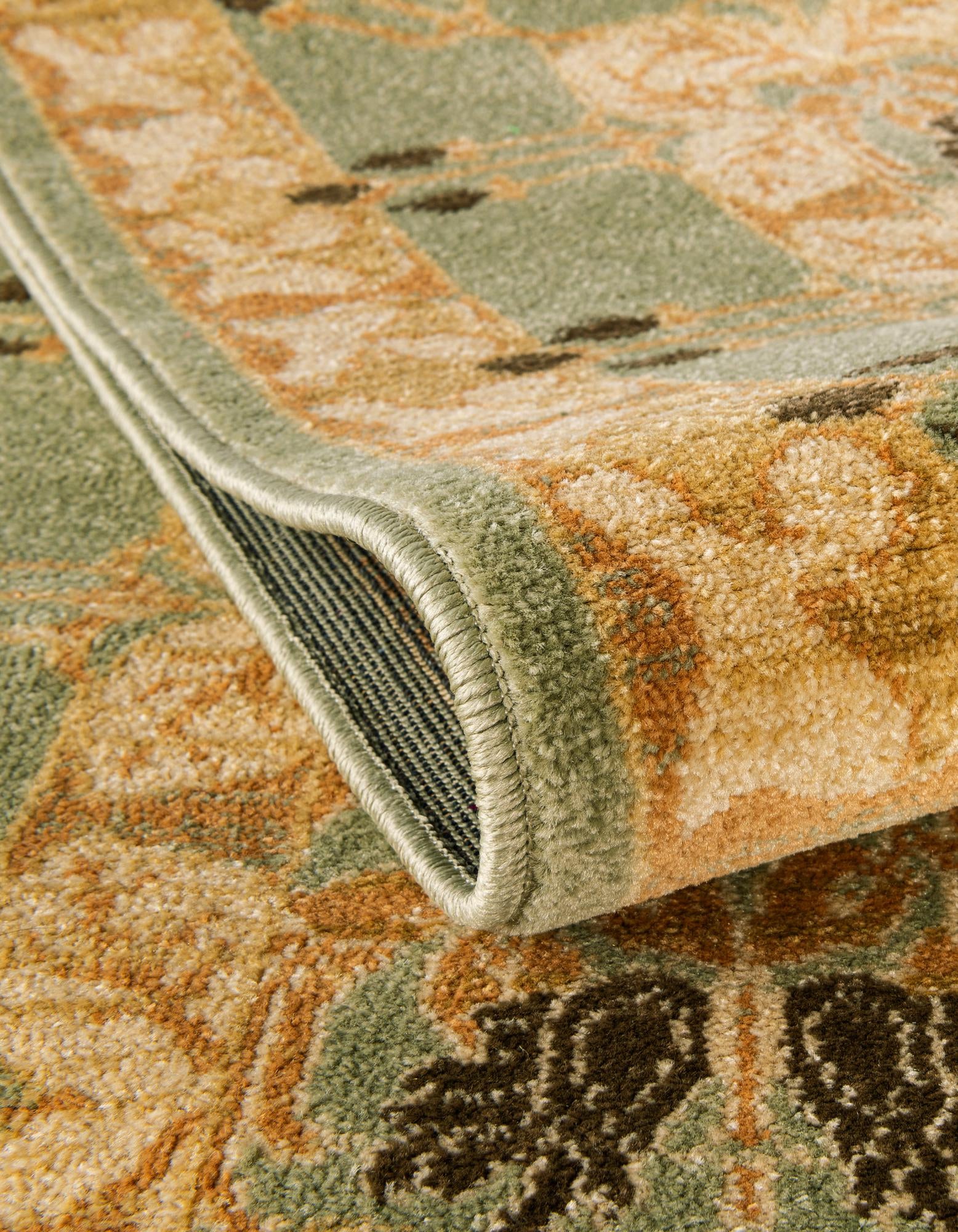 Light Green 2' 7 x 10' Chelsea Runner Rug | Rugs.com