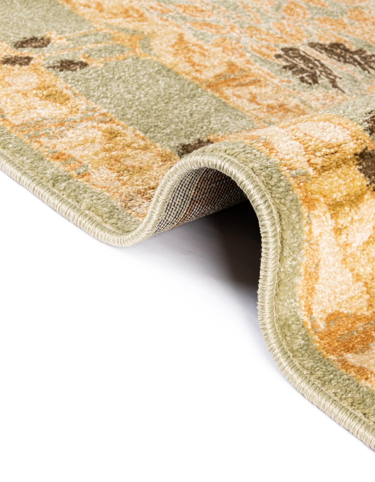 Light Green 2' 7 x 10' Chelsea Runner Rug | Rugs.com