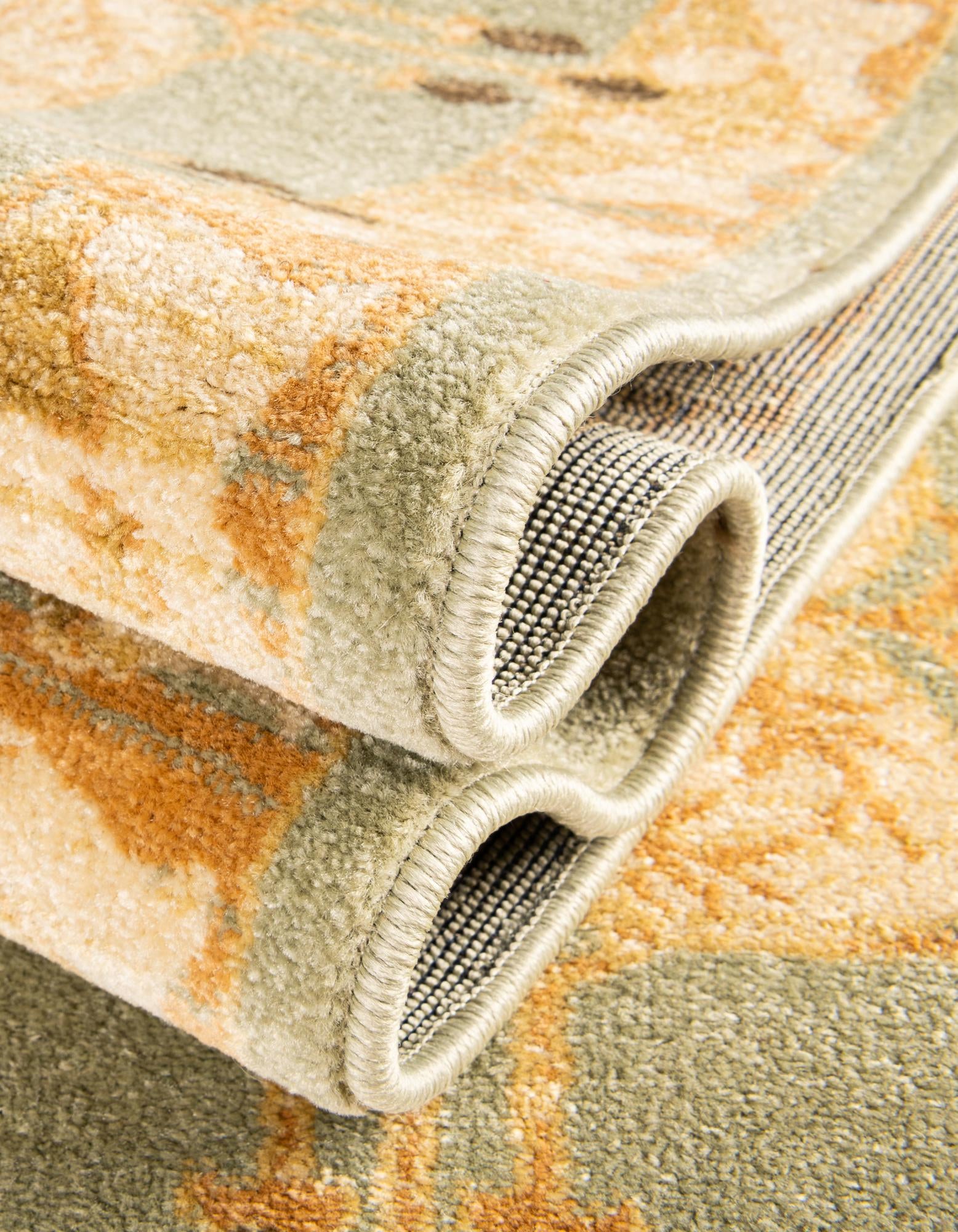 Light Green 2' 7 x 10' Chelsea Runner Rug | Rugs.com