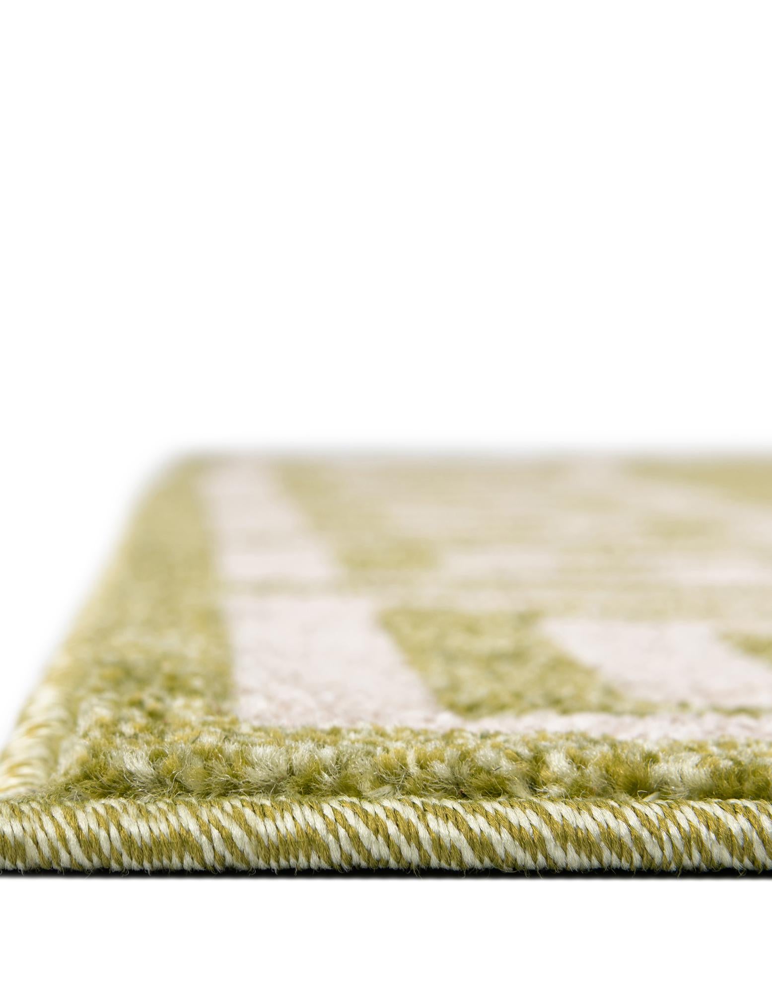 Light Green 2' 7 x 10' Hera Runner Rug | Rugs.com
