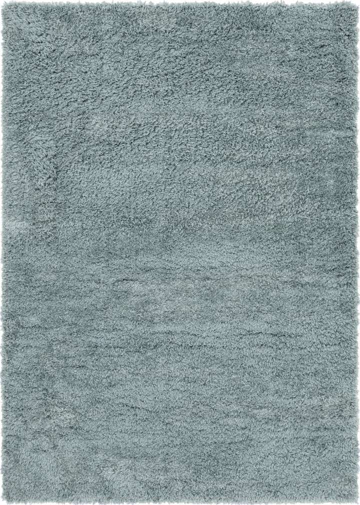 Light Slate Blue 5' 4 x 7' 6 Solid Shag Rug | Rugs.com