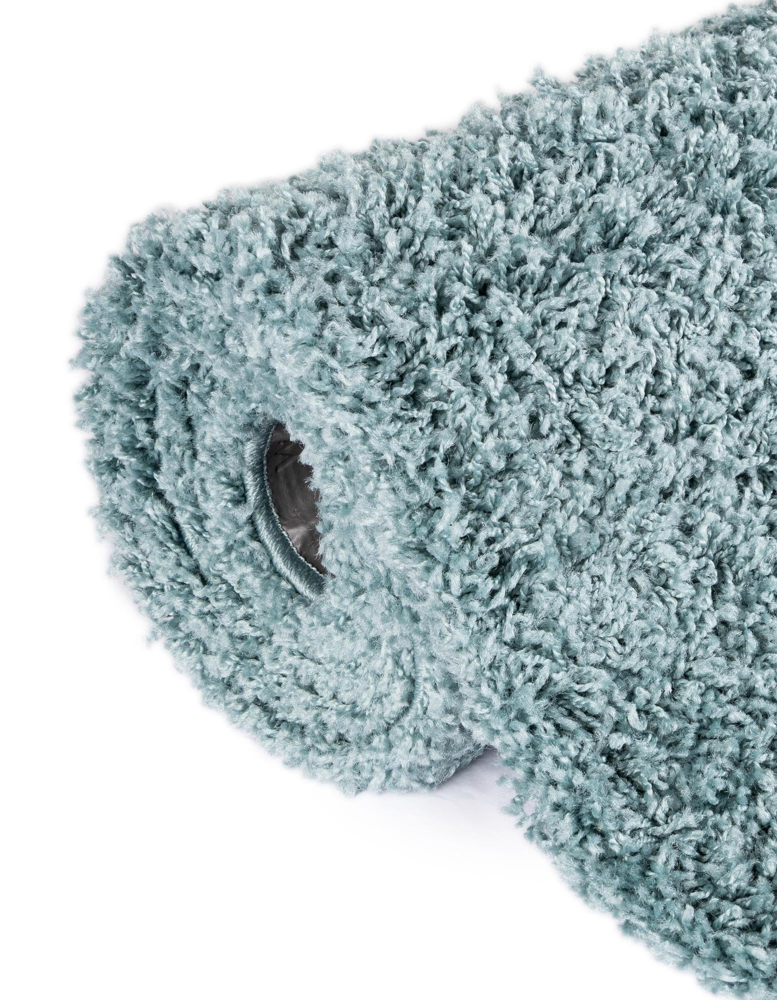 Light Slate Blue 3' x 5' 3 Solid Shag Rug | Rugs.com