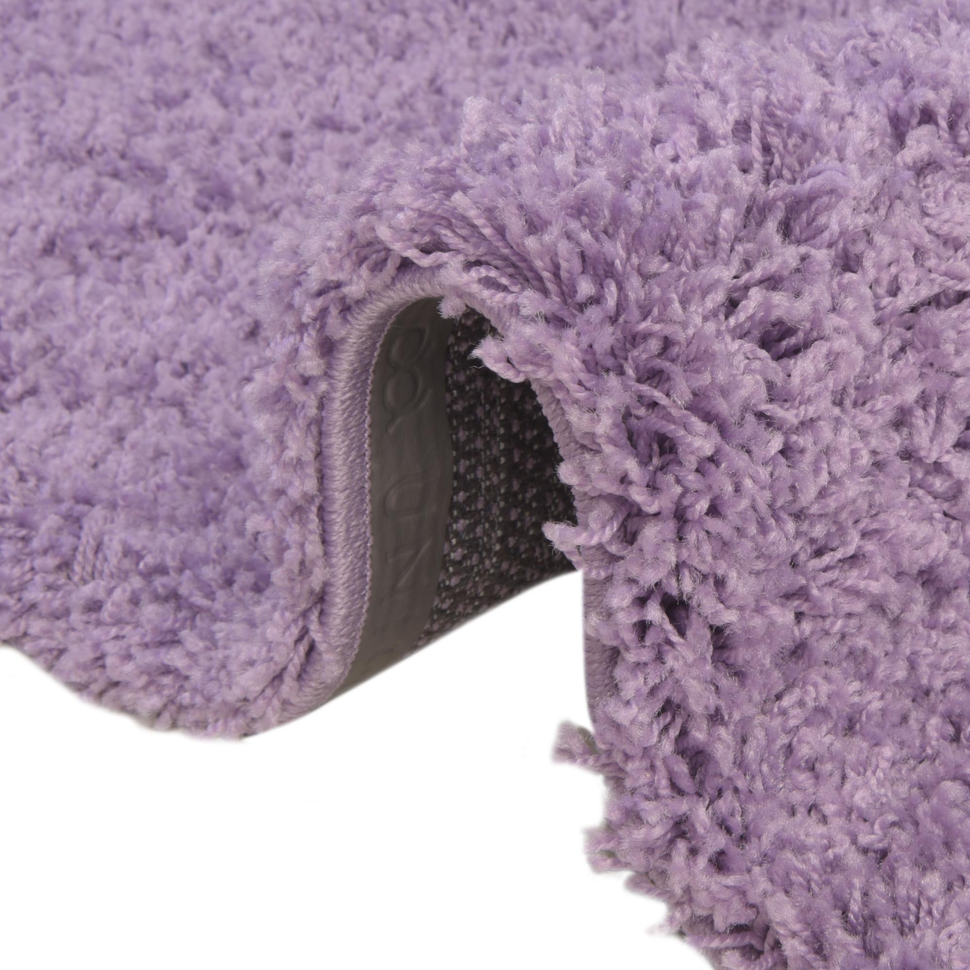 Lilac 5' x 8' Solid Shag Rug | Rugs.com