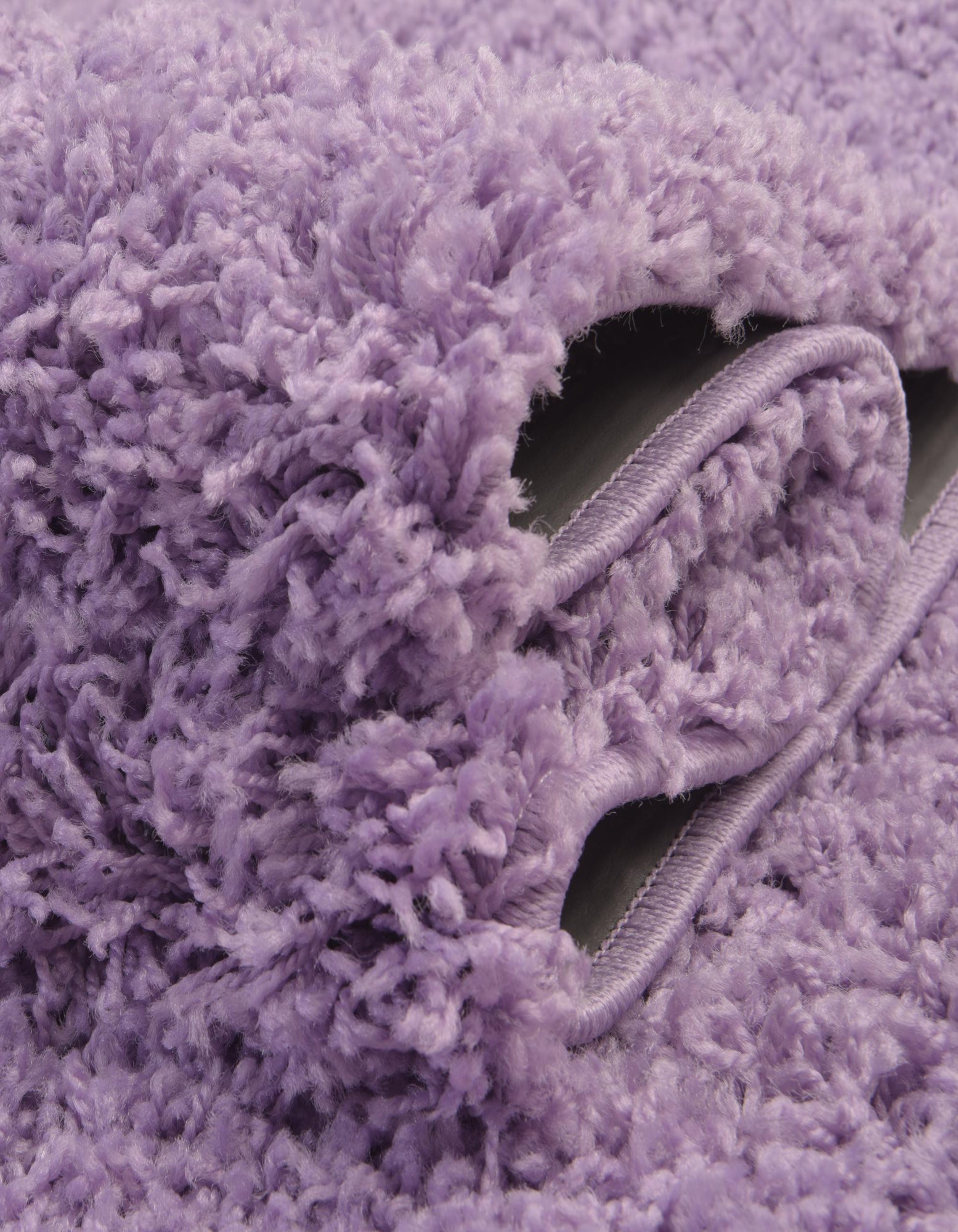 Lilac 9' x 12' Solid Shag Rug | Rugs.com