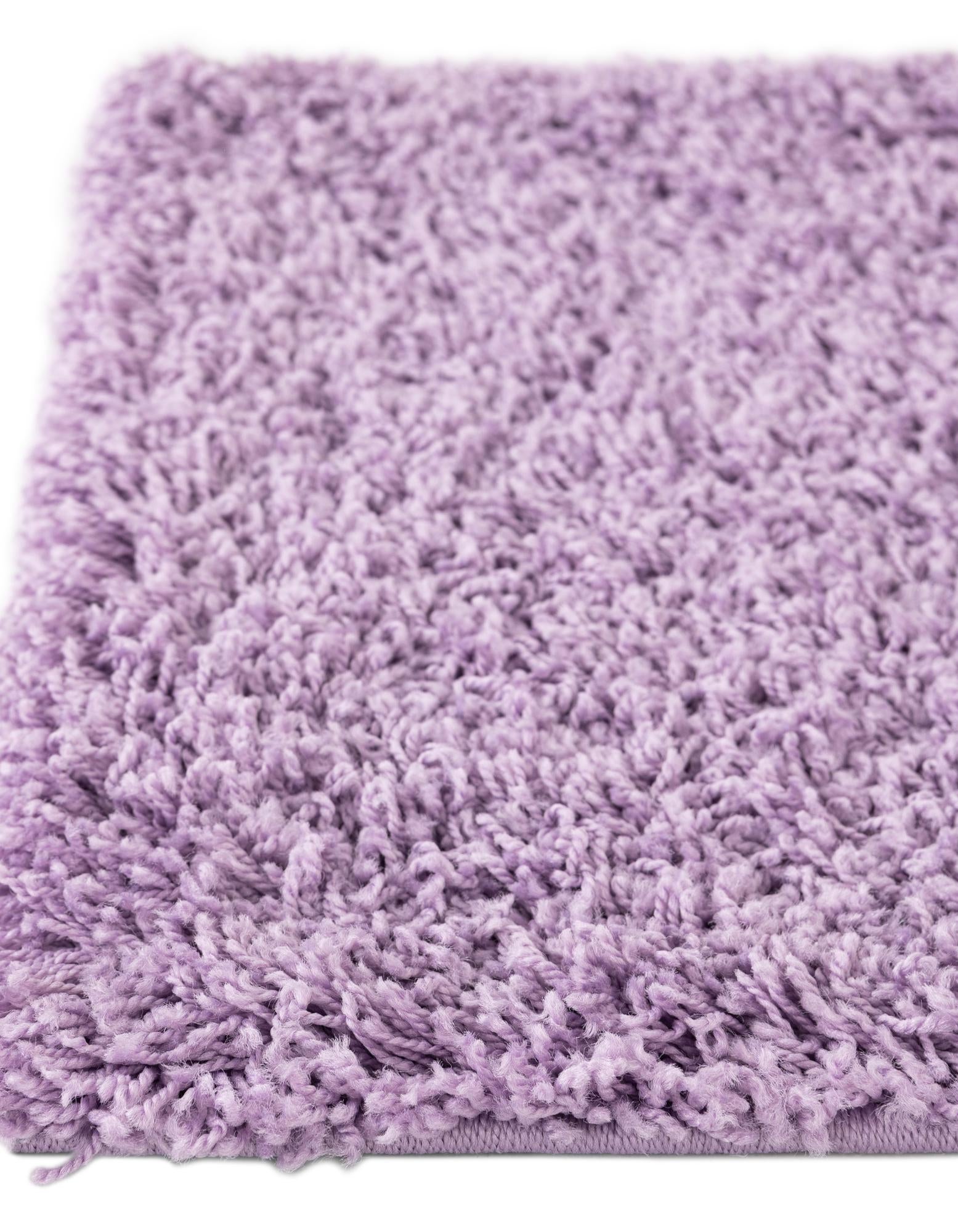 Lilac 9' x 12' Solid Shag Rug | Rugs.com