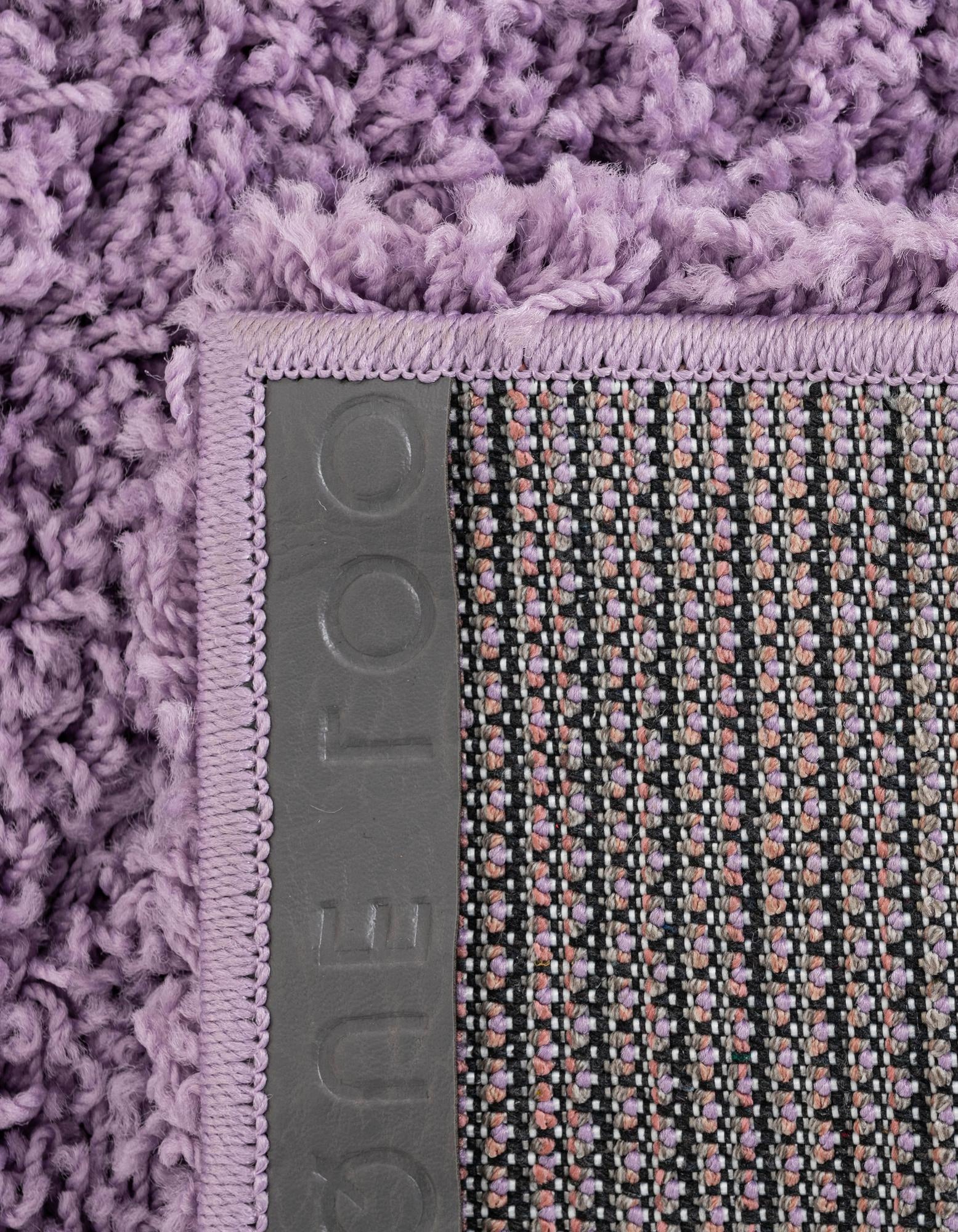 Lilac 5' 3 x 8' Solid Shag Rug | Rugs.com