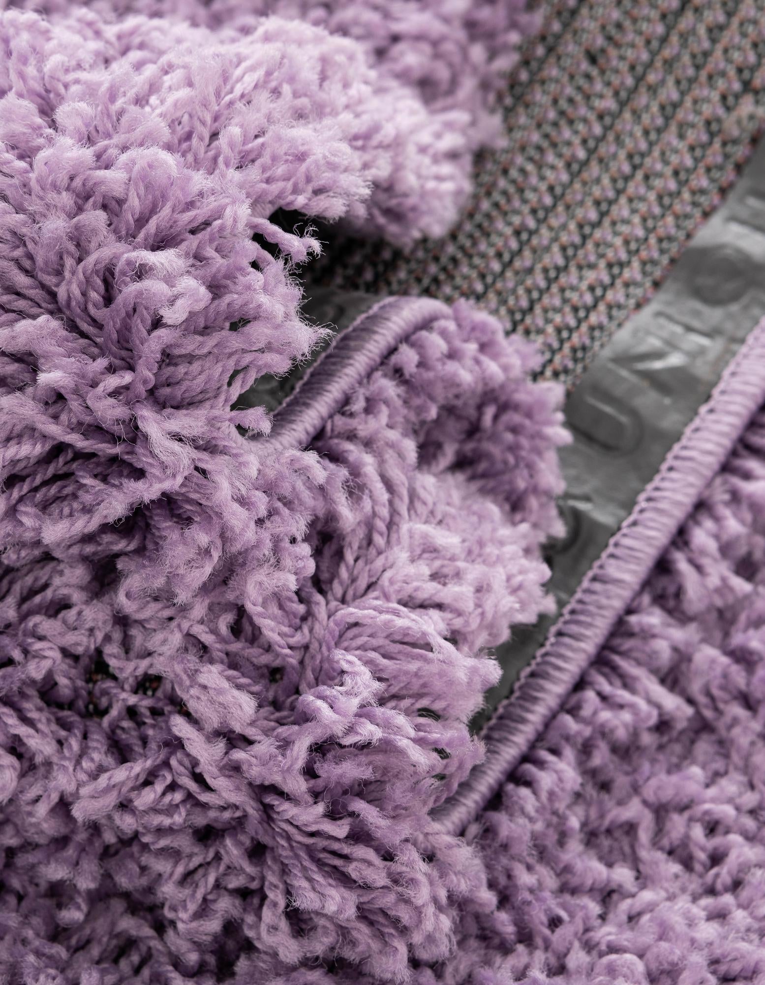 Lilac 5' 3 x 8' Solid Shag Rug | Rugs.com