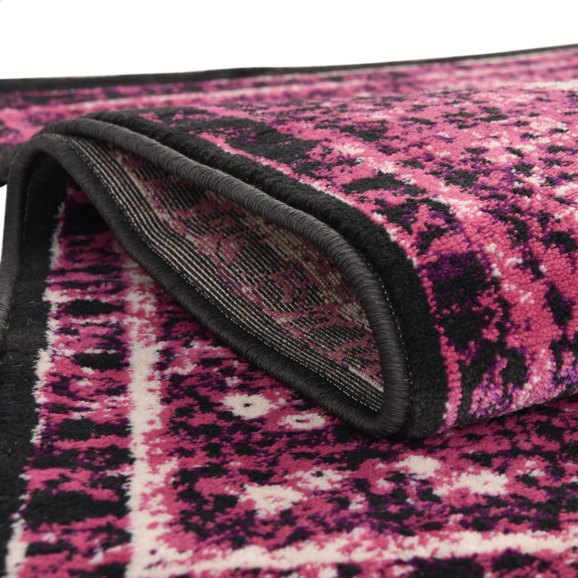 Lilac 7' 10 x 7' 10 Ankara Square Rug | Rugs.com