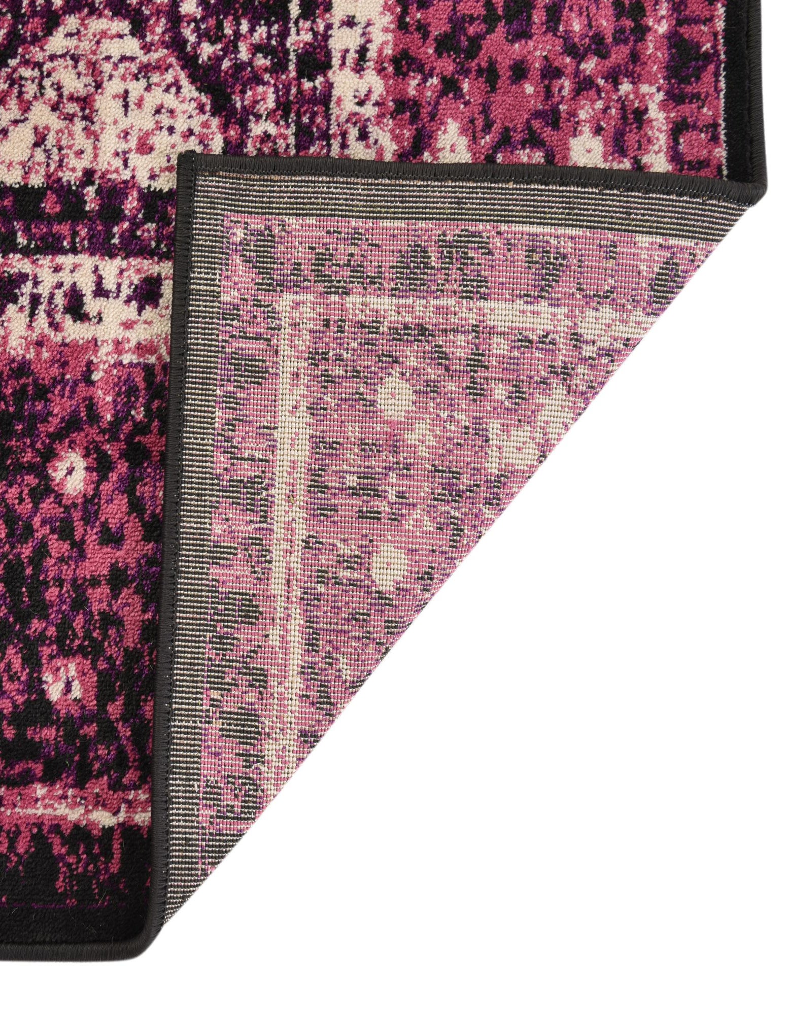 Lilac 4' x 4' Ankara Square Rug | Rugs.com