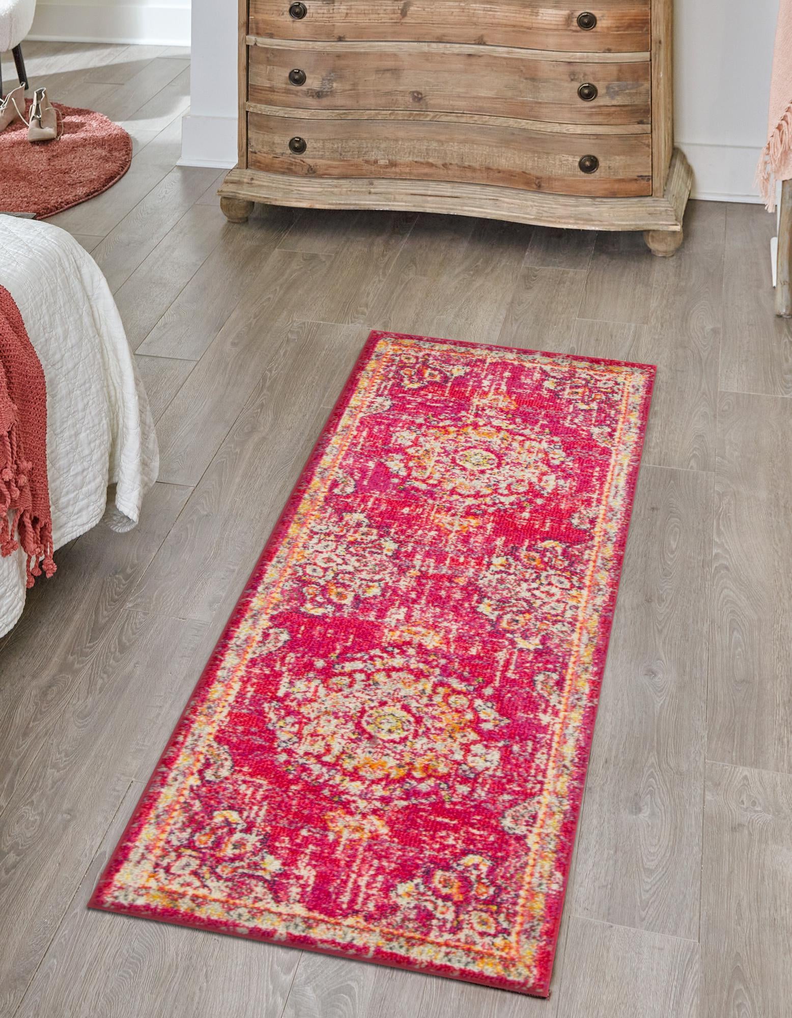 Red 2' 2 x 6' Noble Runner Rug | Rugs.com