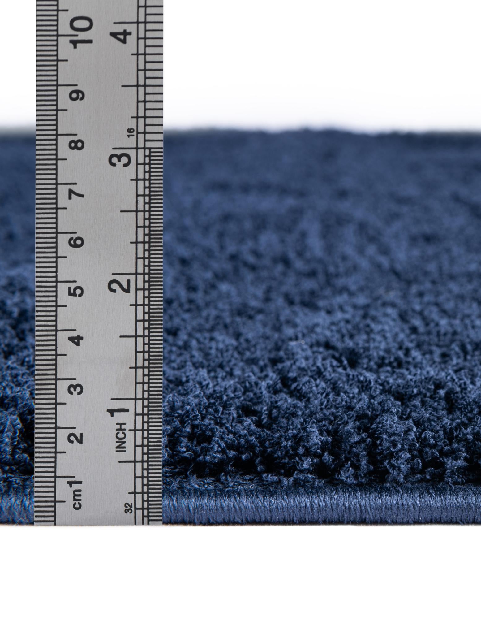 Midnight Blue 4' x 6' Solid Shag Rug | Rugs.com