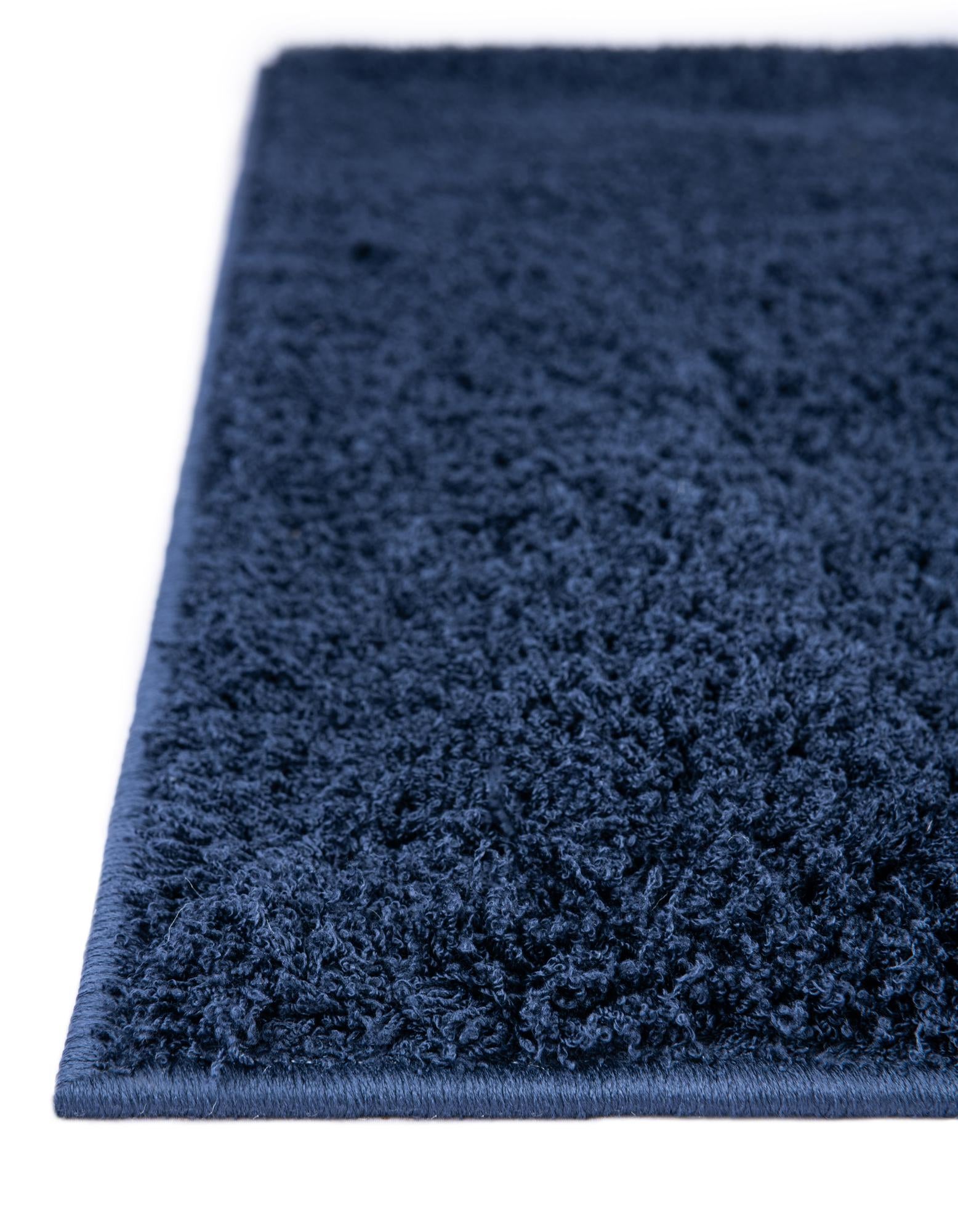 Midnight Blue 4' x 6' Solid Shag Rug | Rugs.com
