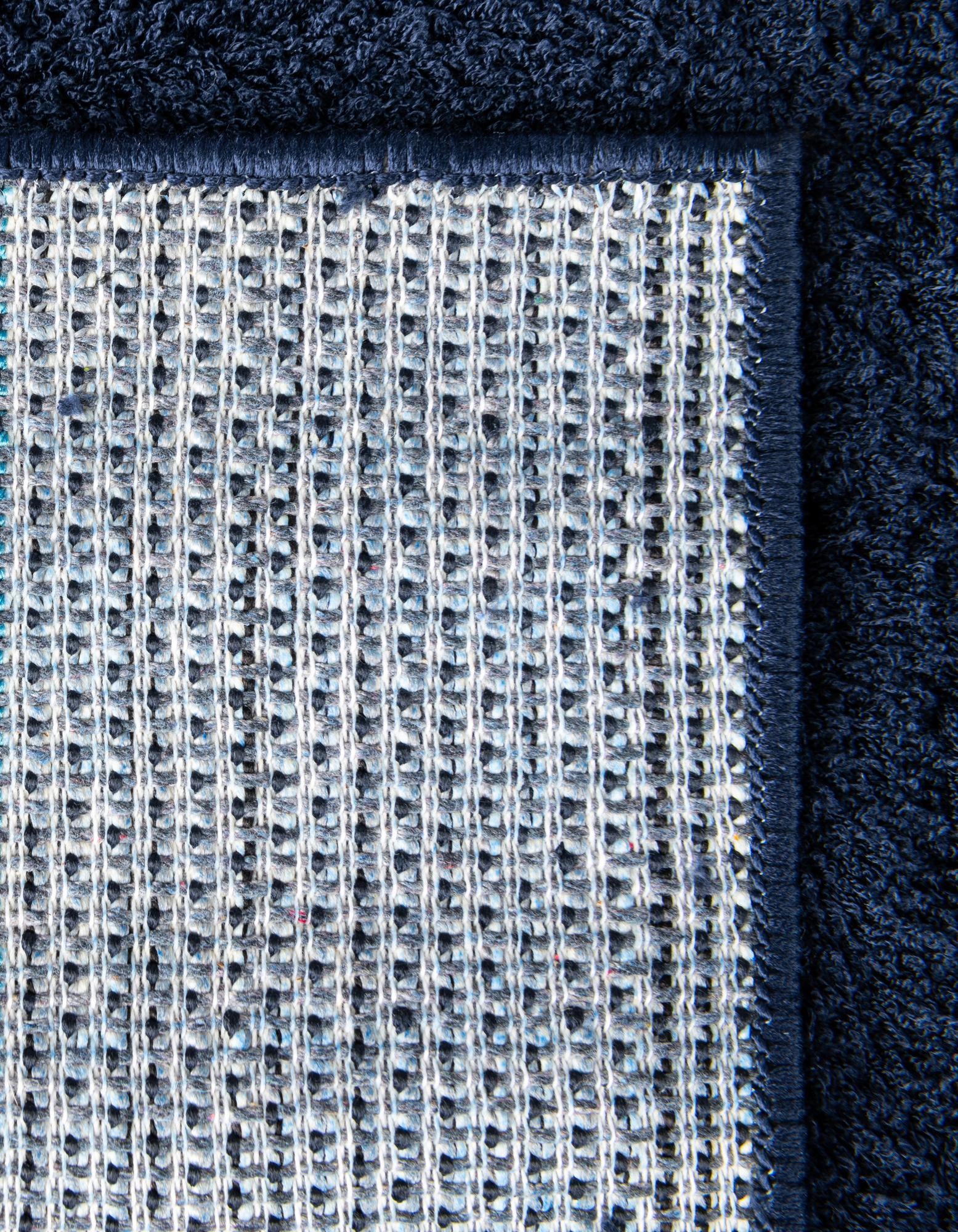 Midnight Blue 4' x 6' Solid Shag Rug | Rugs.com