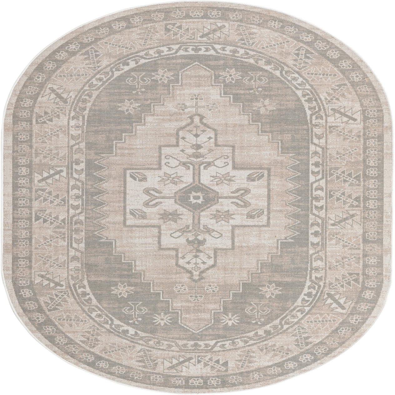 Mink 5' x 8' Whitney Oval Rug | Rugs.com