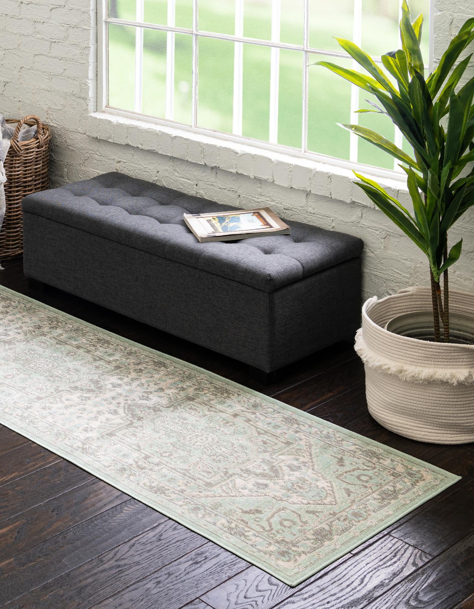 Mint 2' 7 x 12' Whitney Runner Rug | Rugs.com