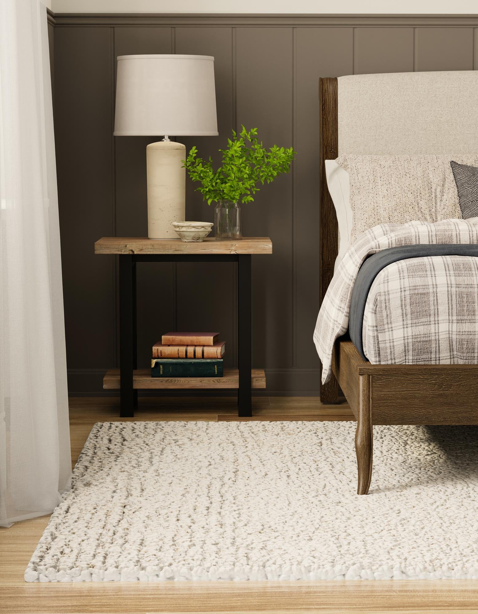 Moroccan Ivory 7' 10 x 10' Hand Woven Haka Deluxe Shag Rug | Rugs.com