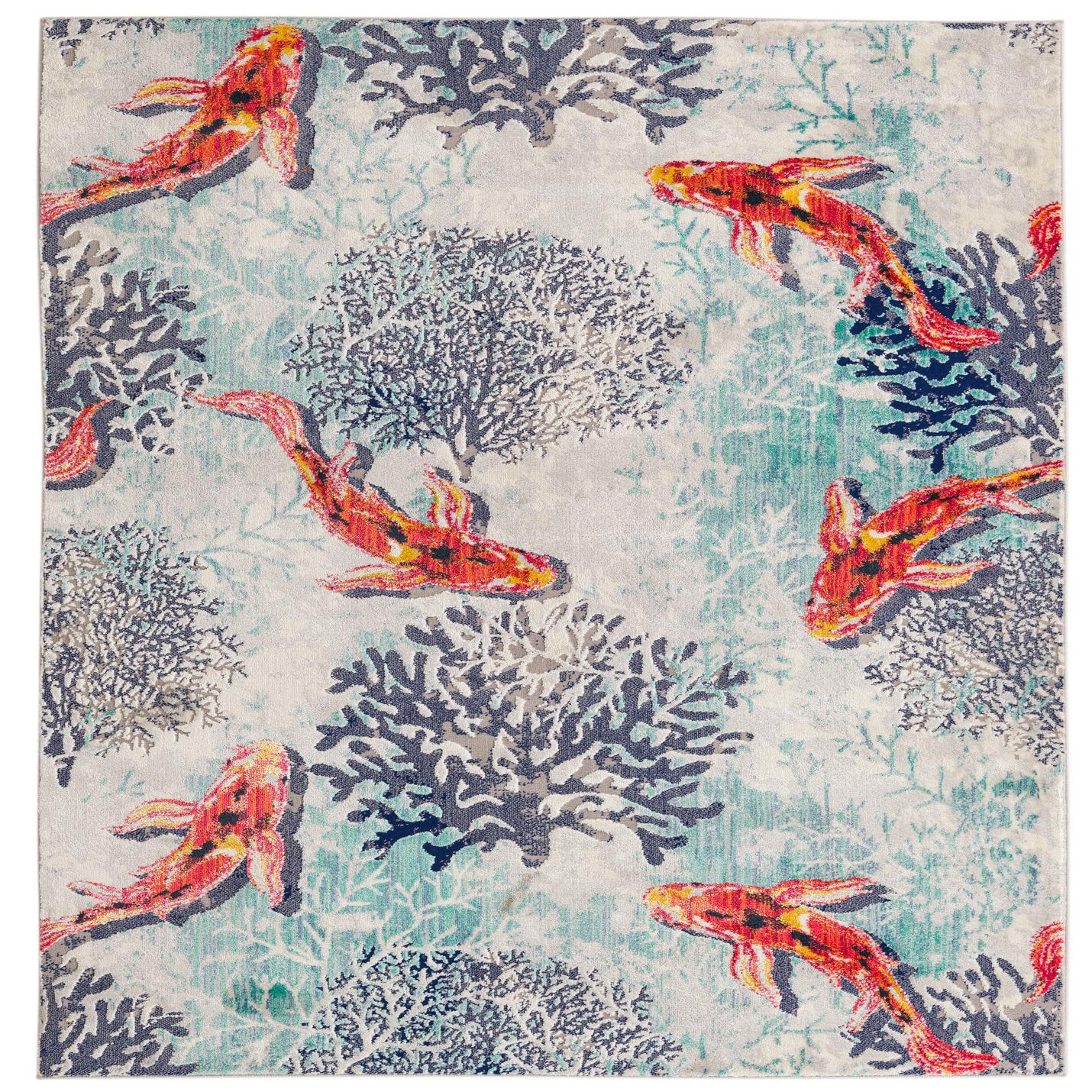 Multicolor 5' 4 x 7' 8 Ariel Rug | Rugs.com