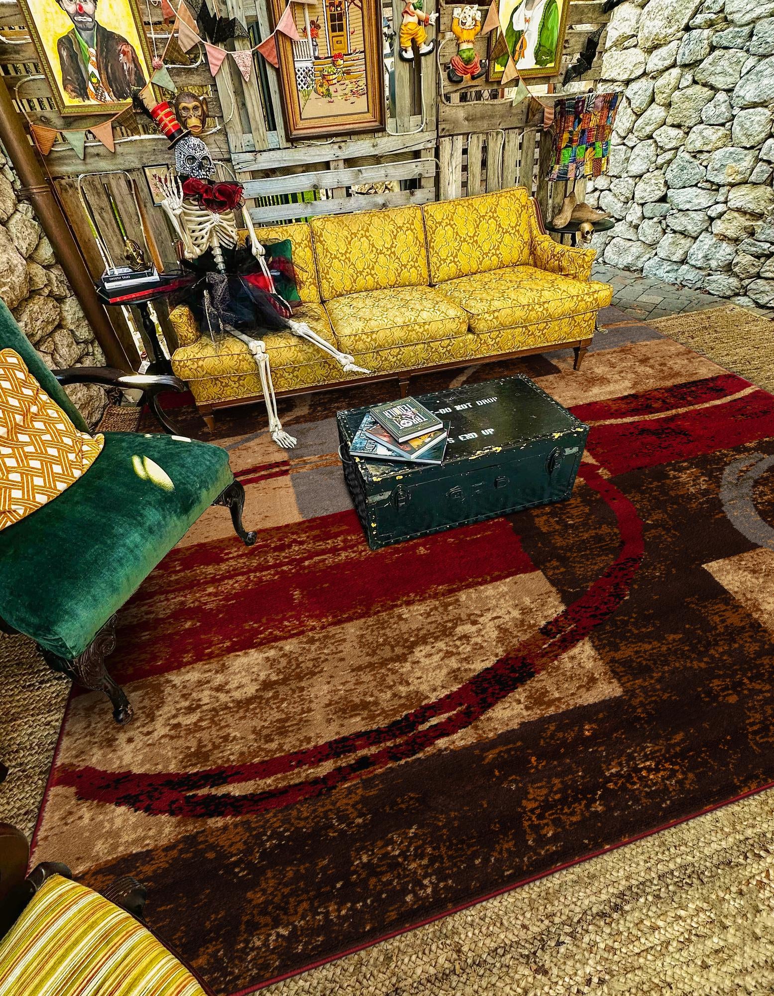 Multicolor 7' 10 x 10' Cafe Rug | Rugs.com