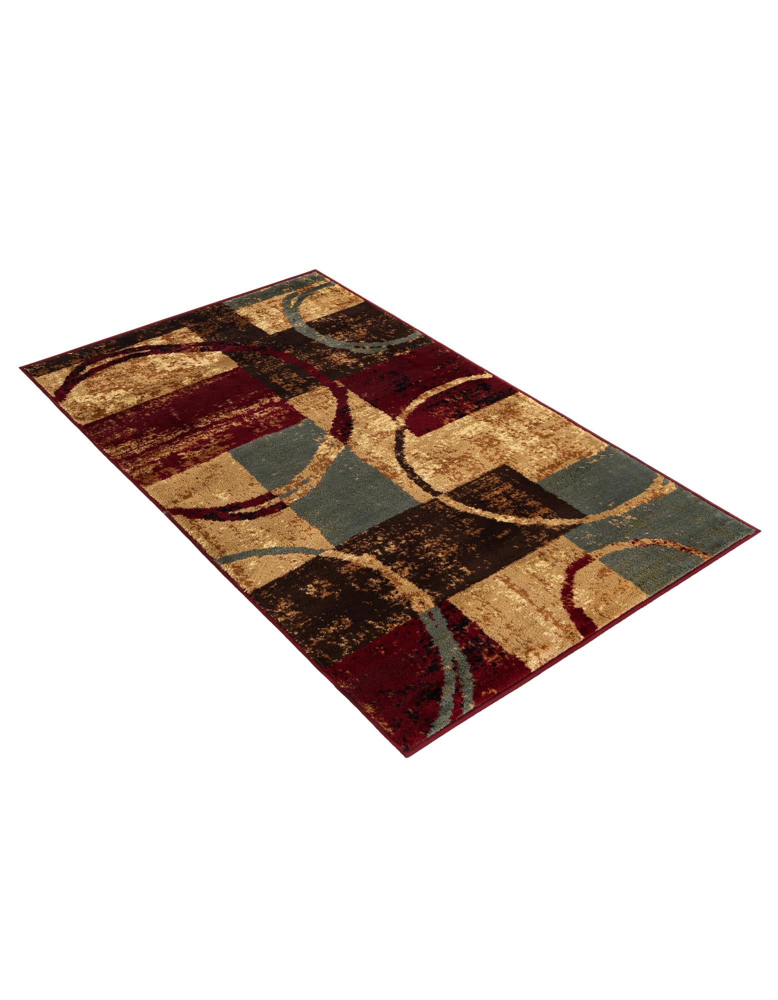 Multicolor 3' x 5' 3 Cafe Rug | Rugs.com