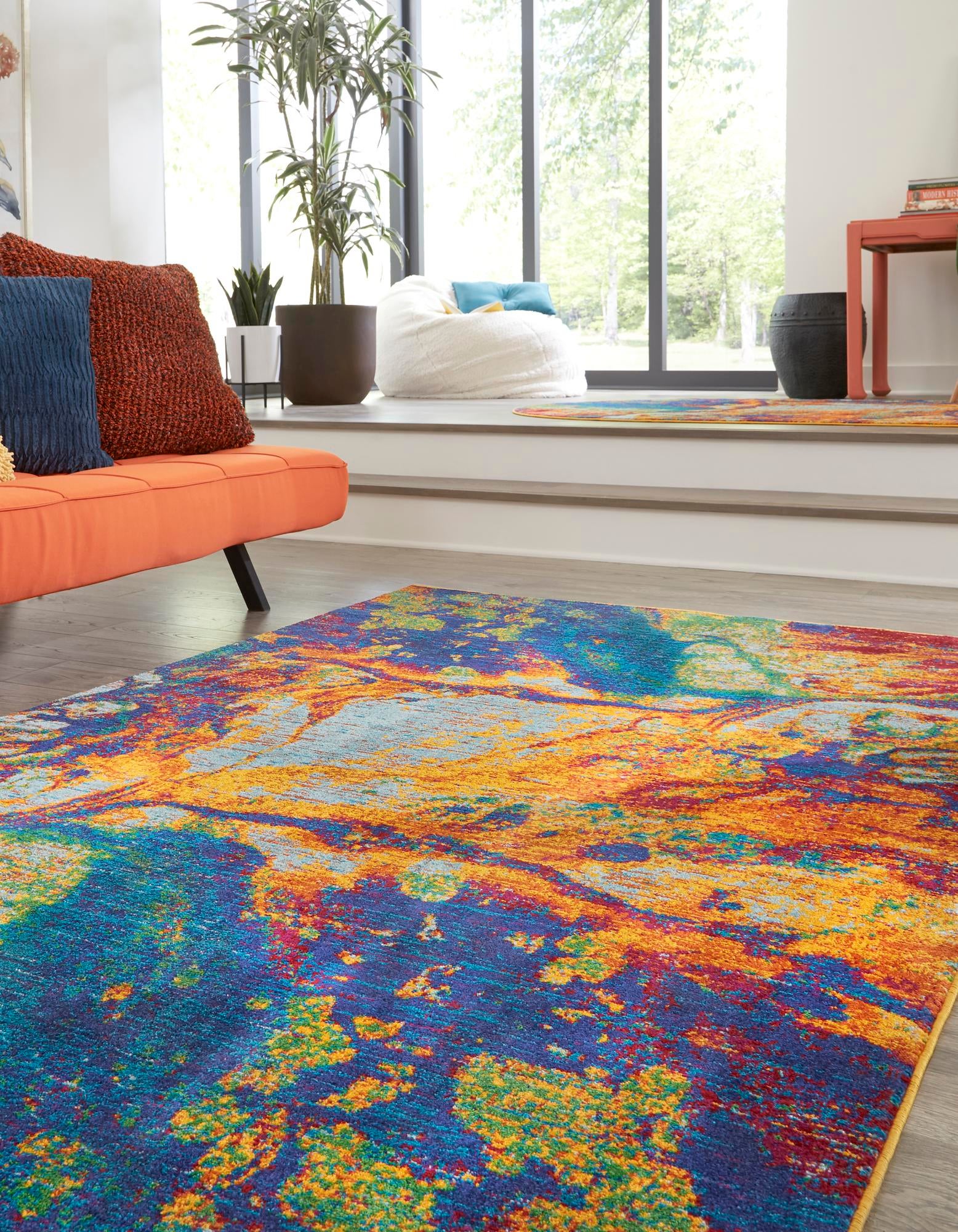 Multicolor 6' x 9' Calypso Rug | Rugs.com
