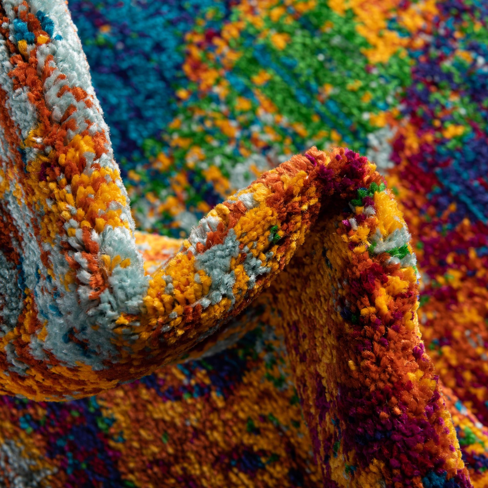 Multicolor 6' x 9' Calypso Rug | Rugs.com