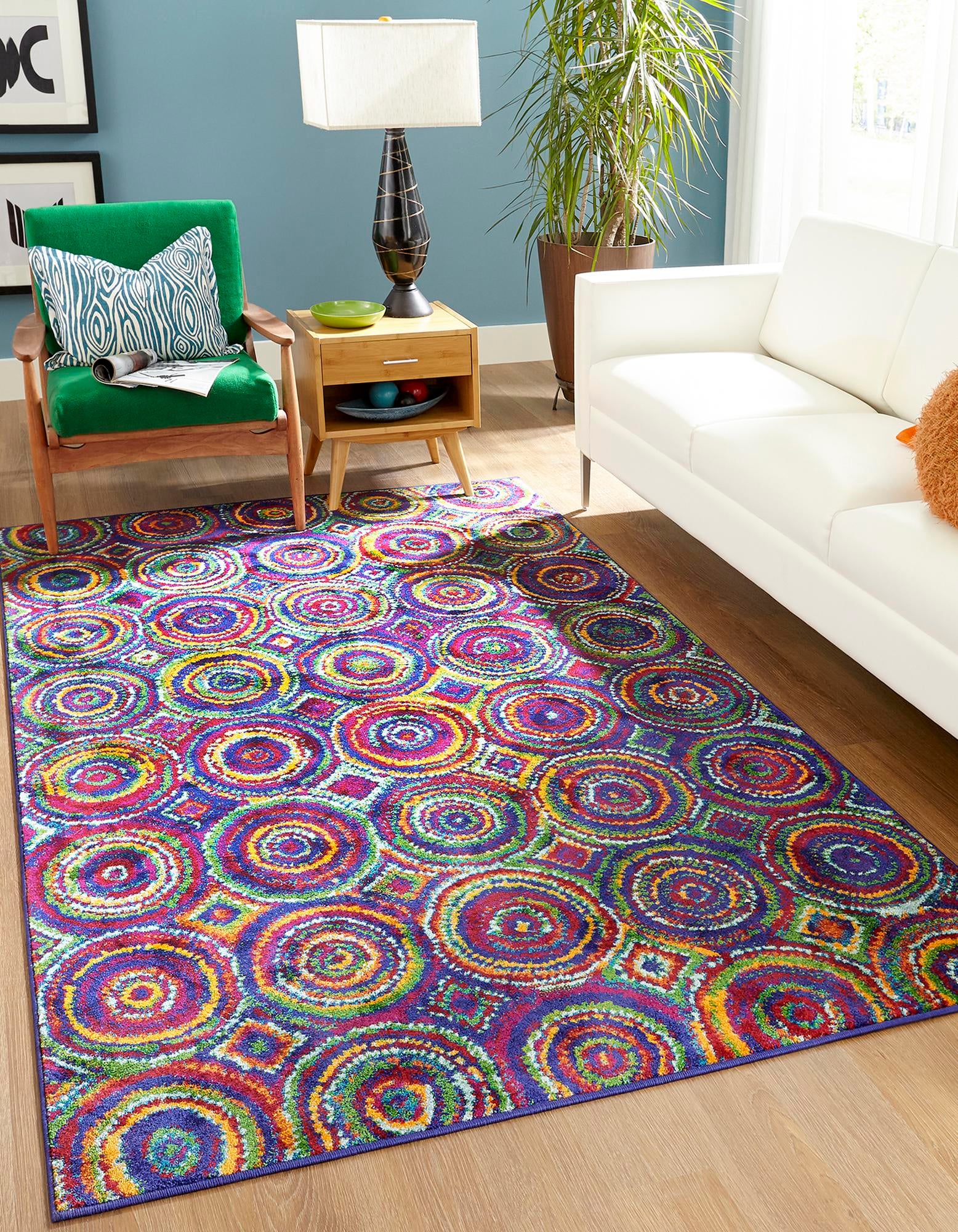Multicolor 9' x 12' Calypso Rug | Rugs.com