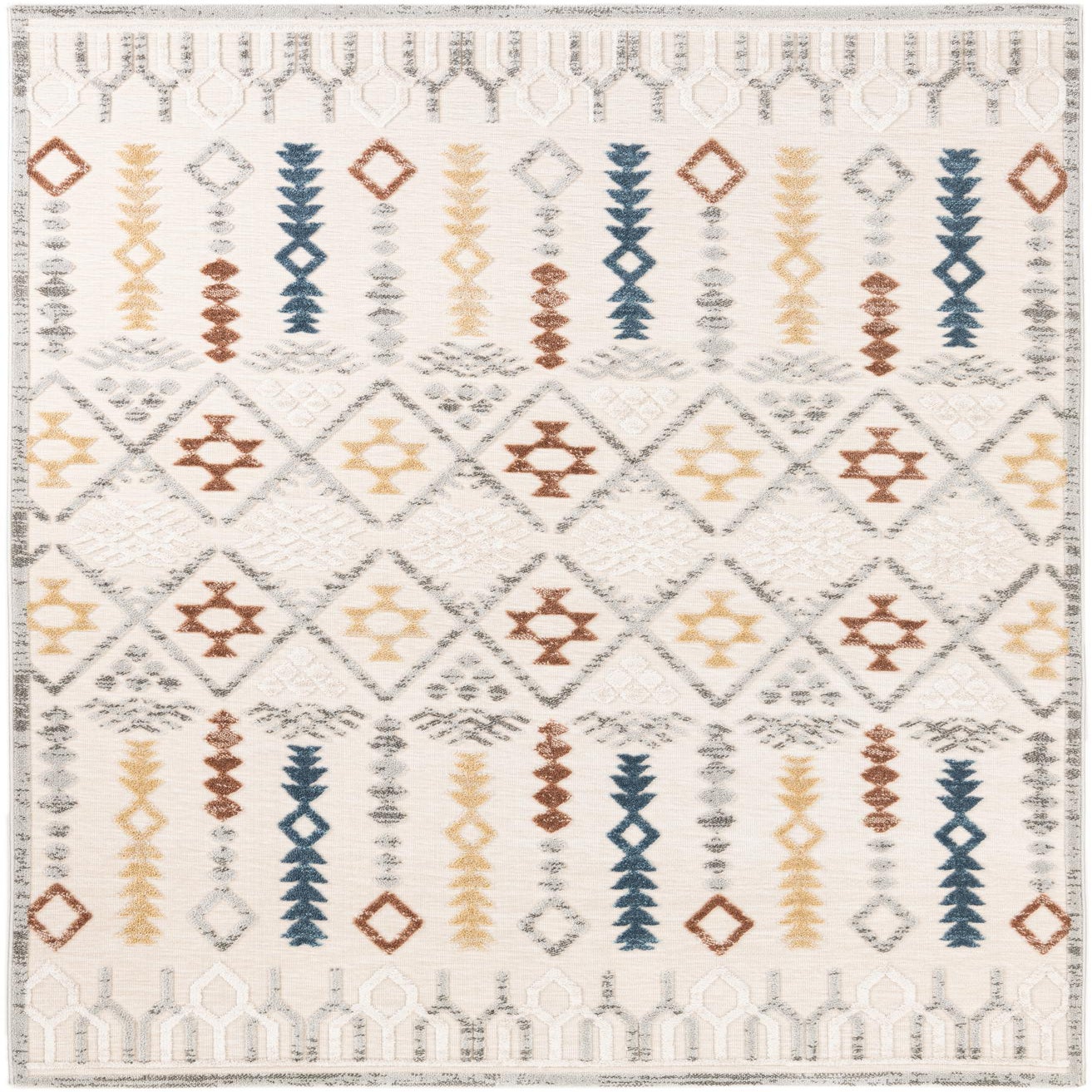 Multicolor 5' x 7' 6 Cherokee Rug | Rugs.com