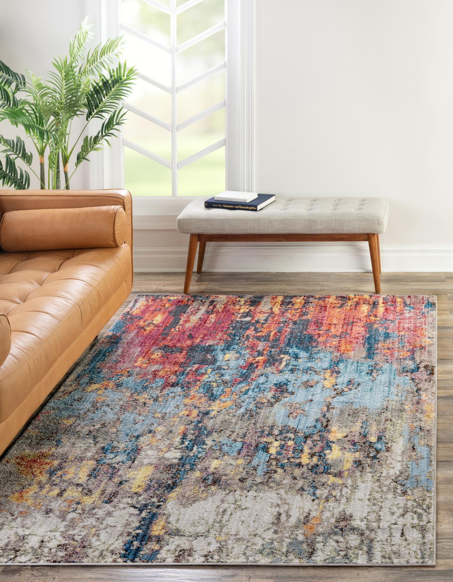 Multicolor 8' x 10' Theia Rug | Rugs.com