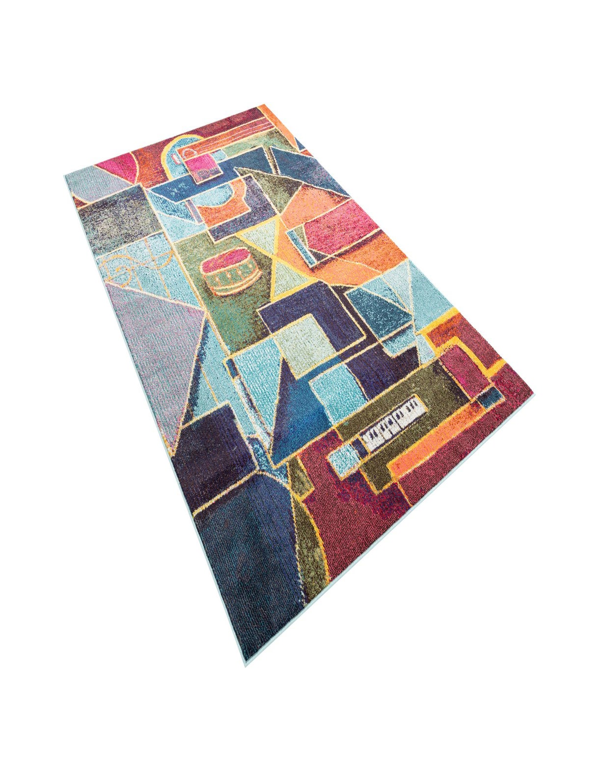 Multicolor 5' 3 x 8' Haerfest Rug | Rugs.com