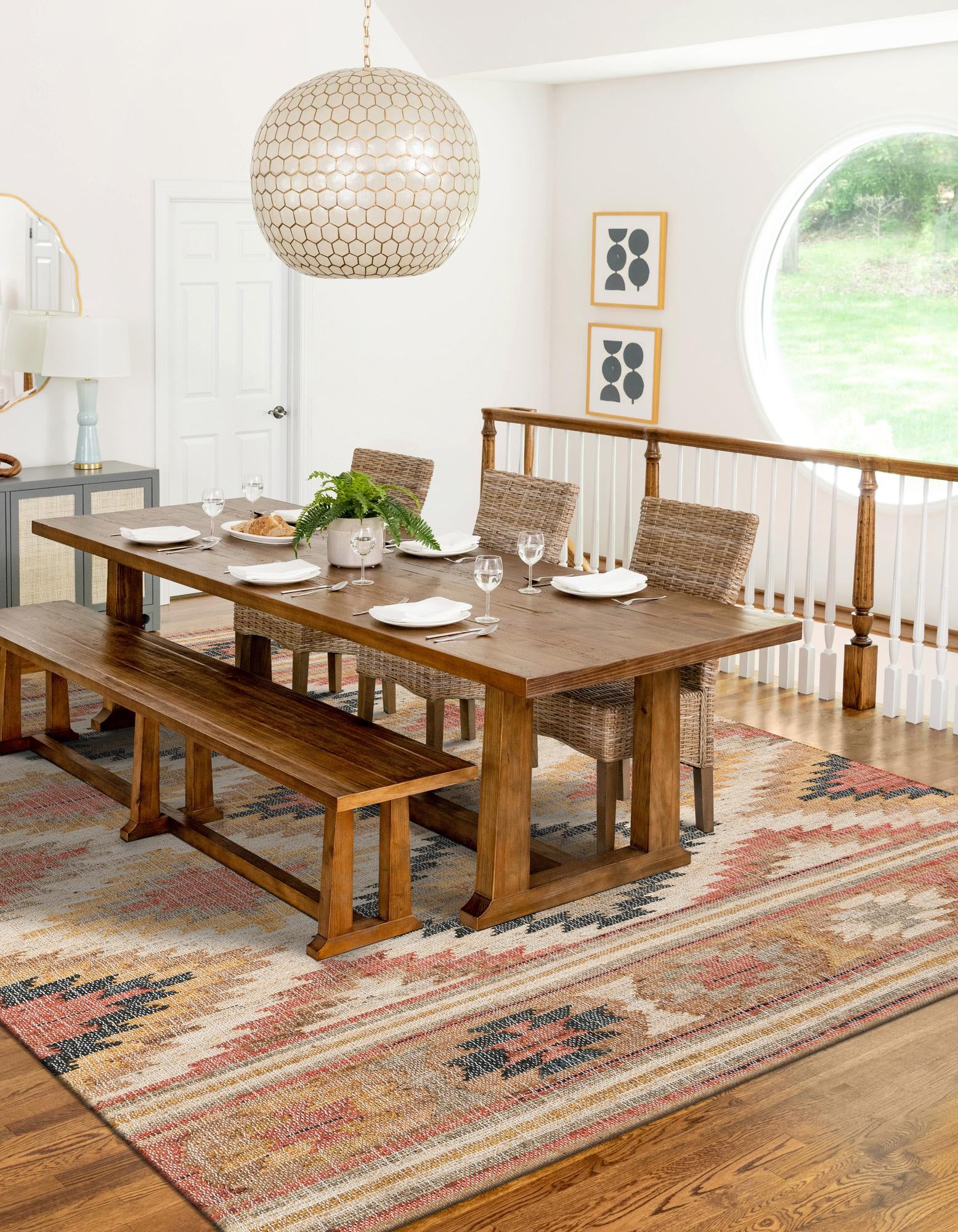 Multicolor 2' x 3' 1 Hand Woven Kilim Jute Rug | Rugs.com