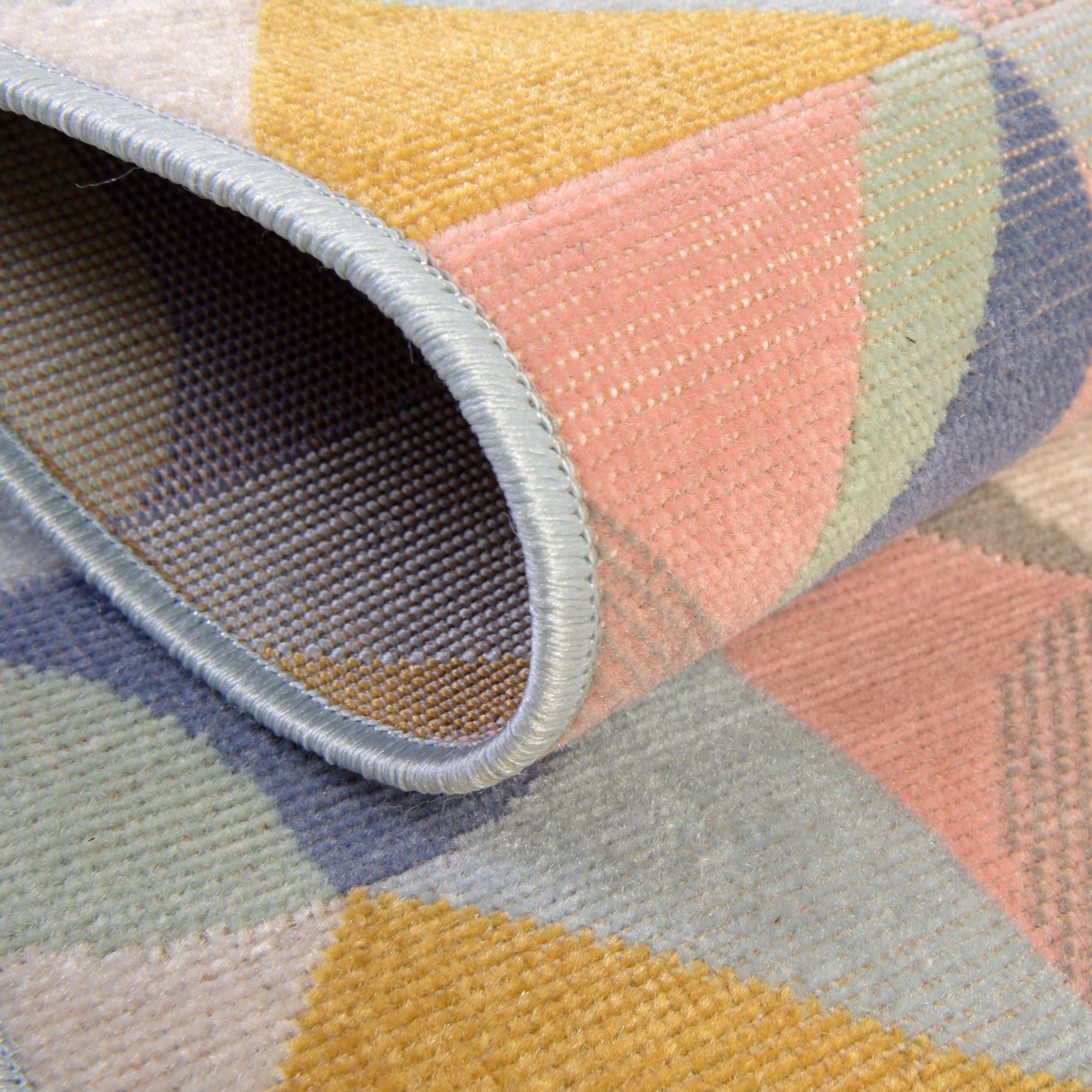 Multicolor 4' x 6' Lotus Rug | Rugs.com