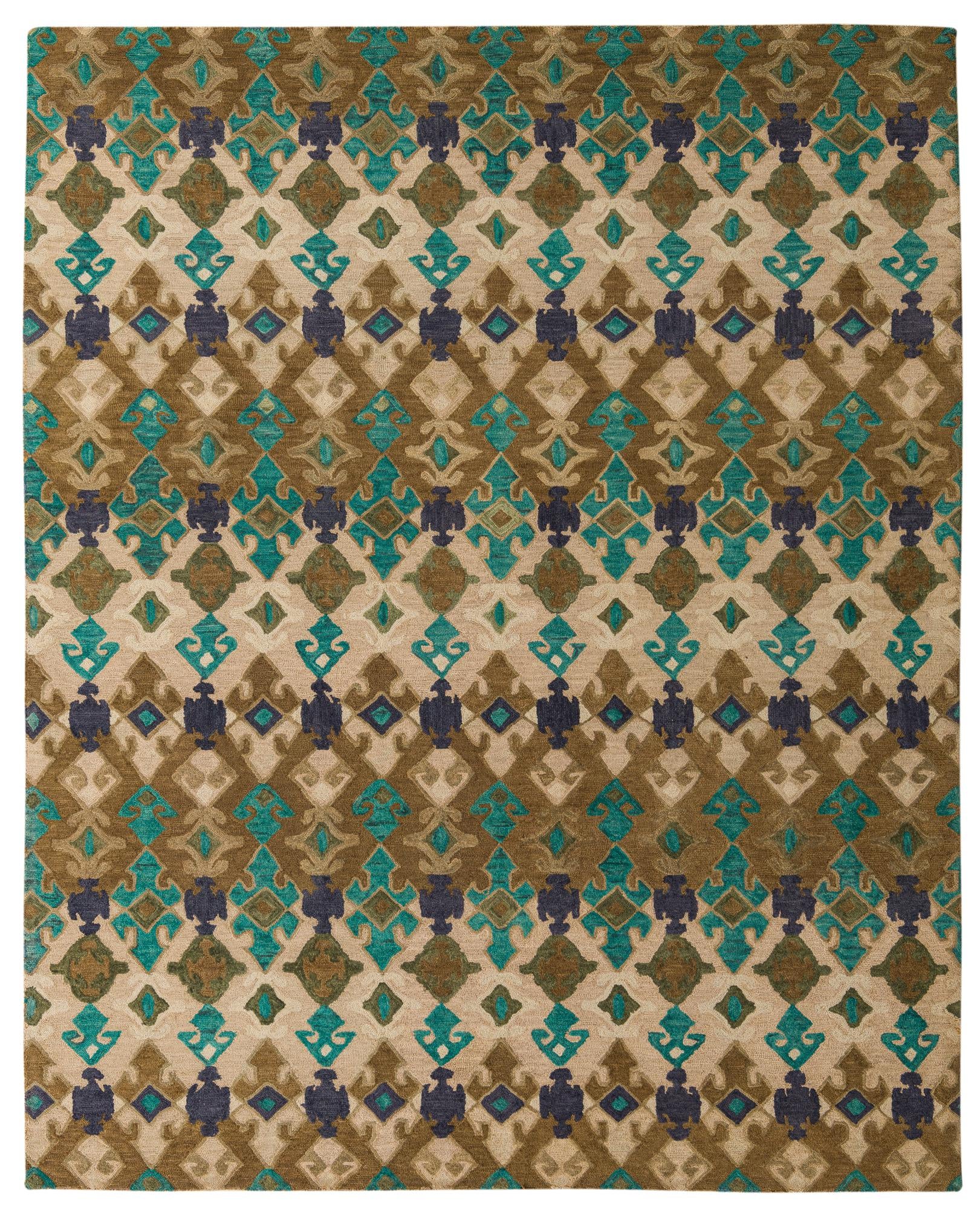 Multicolor 8' 1 x 10' Luna Rug | Rugs.com