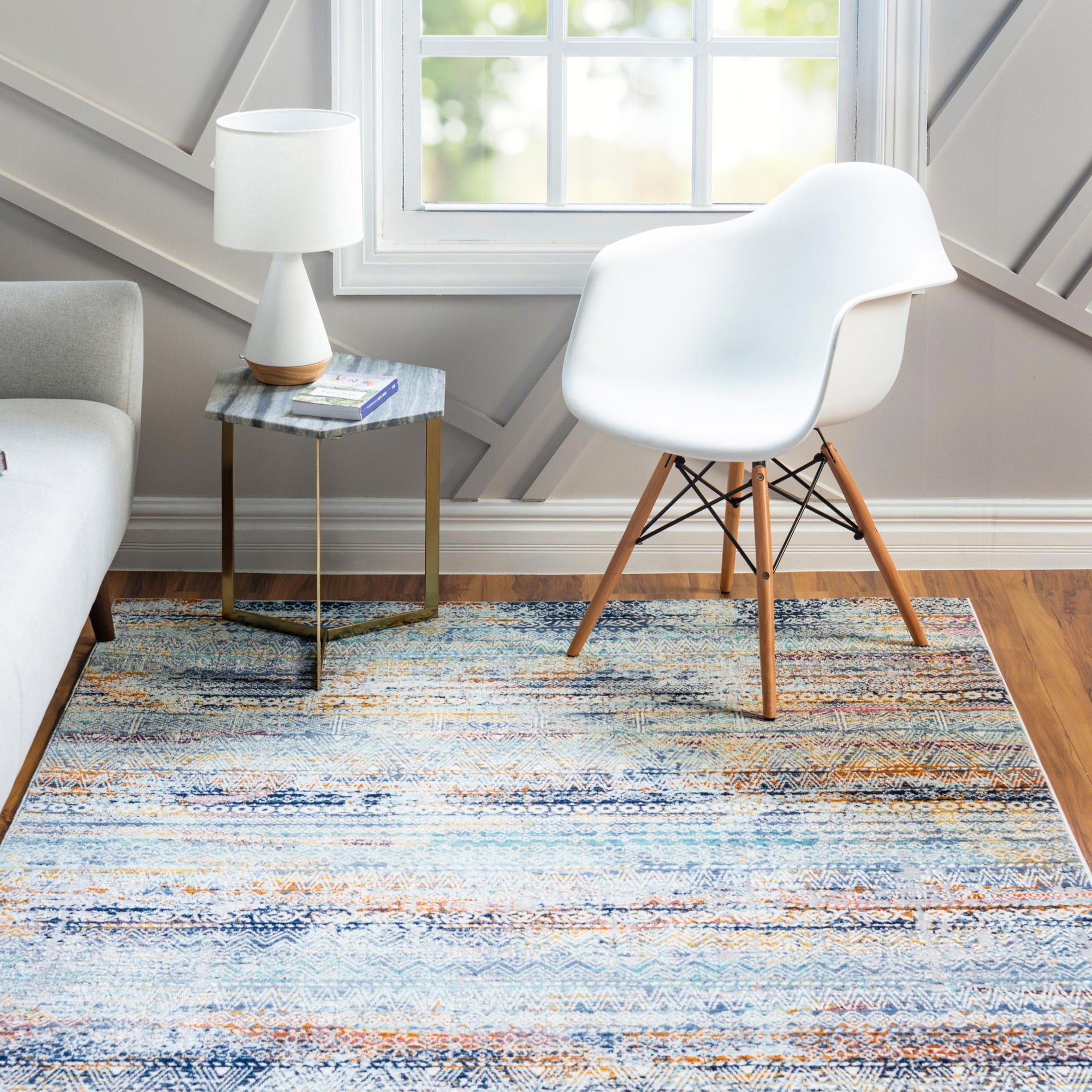 Multicolor 8' x 9' 10 Malibu Rug | Rugs.com