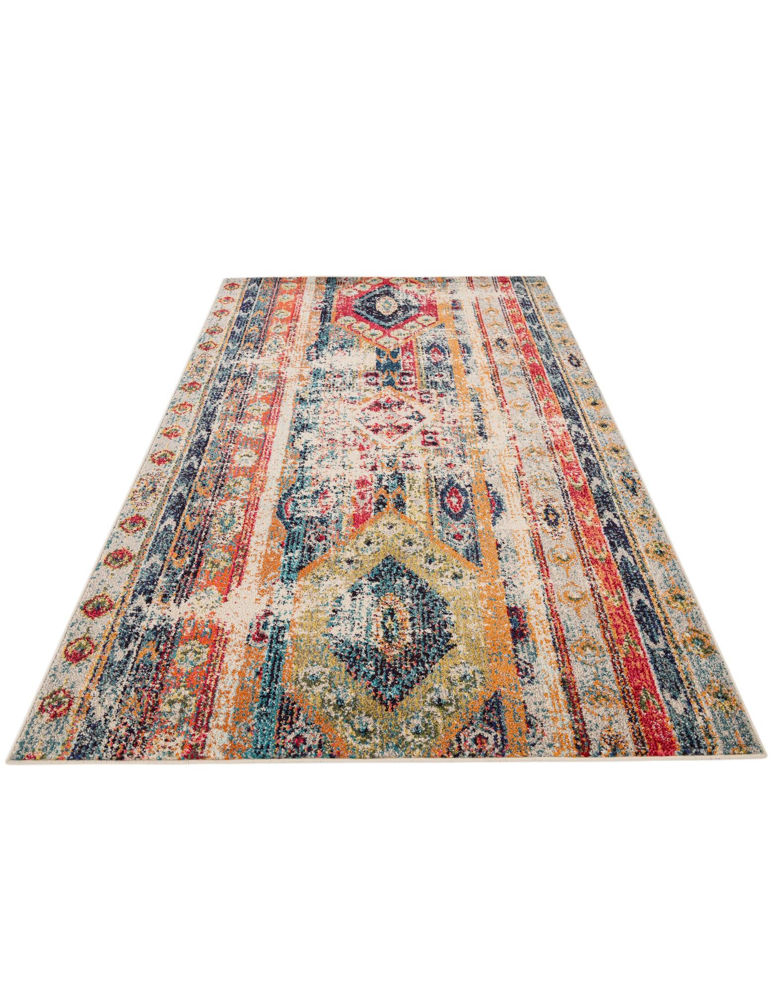 Multicolor 4' 10 x 8' Mesa Rug | Rugs.com