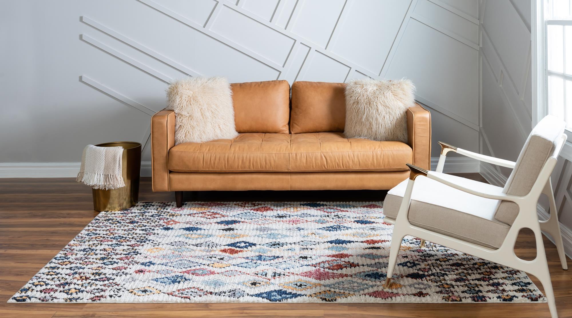 Multicolor 5' x 8' Morocco Rug | Rugs.com