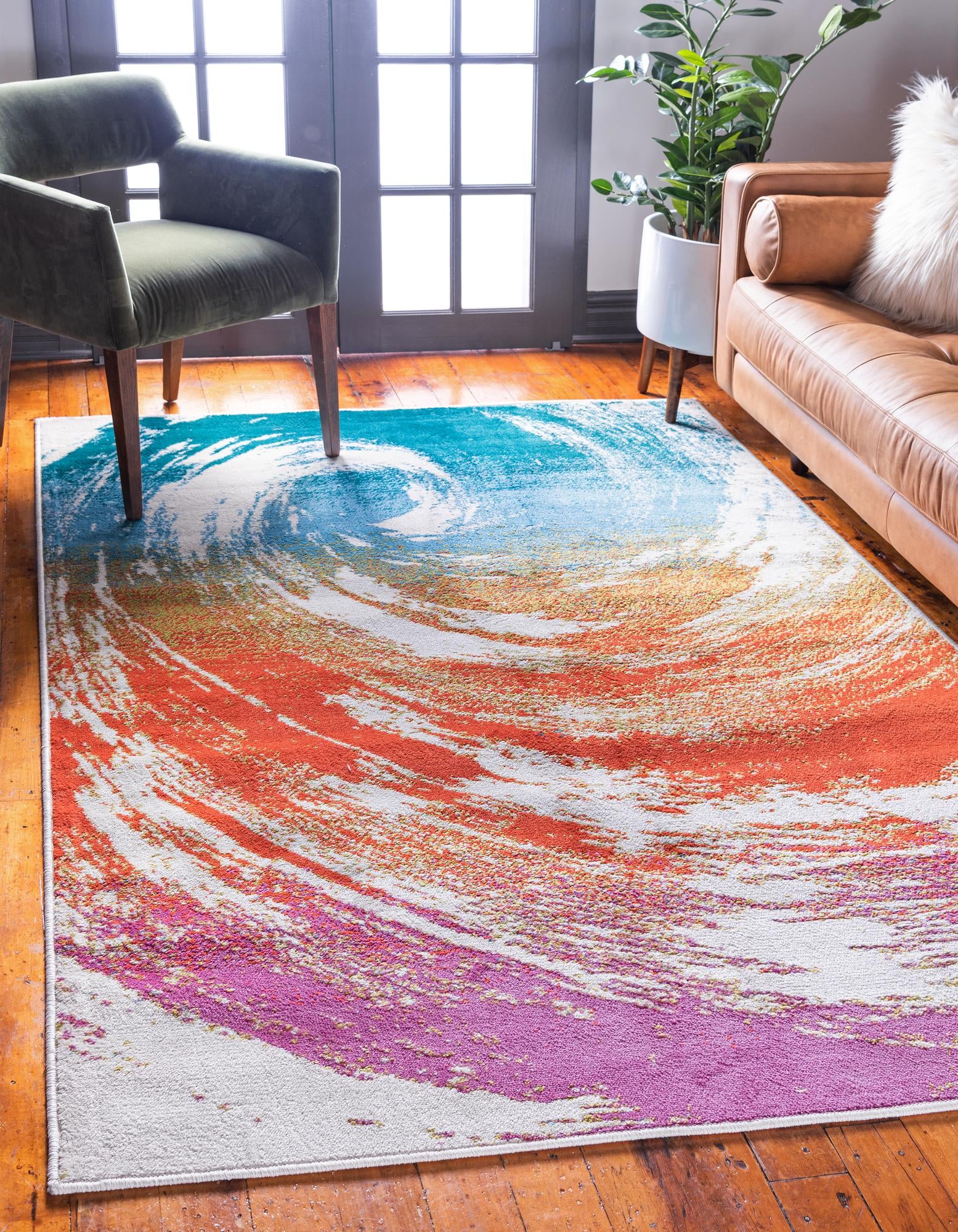 Multicolor 5' x 8' Amalfi Rug | Rugs.com
