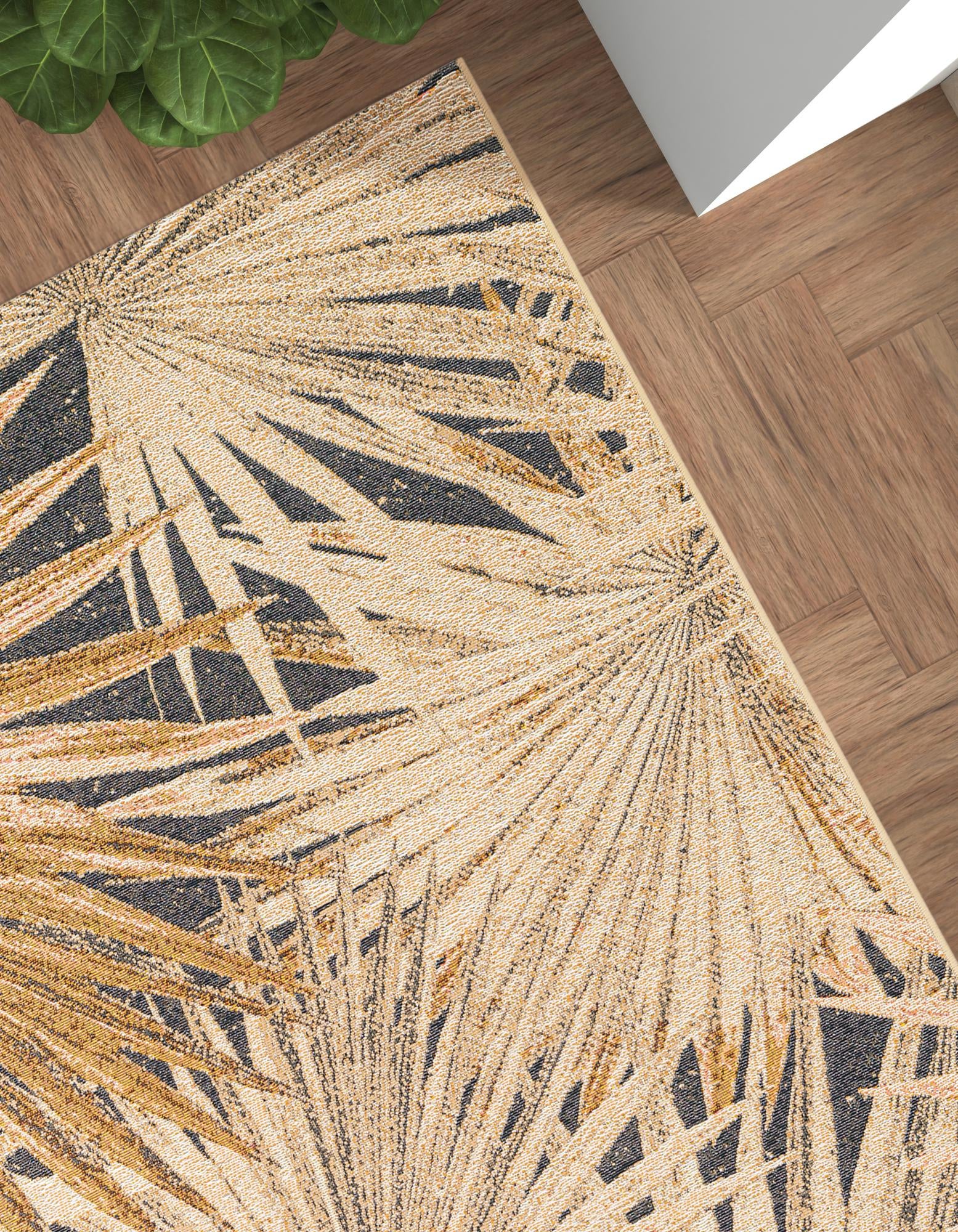 Multicolor 4' x 6' Botanical Indoor / Outdoor Rug | Rugs.com