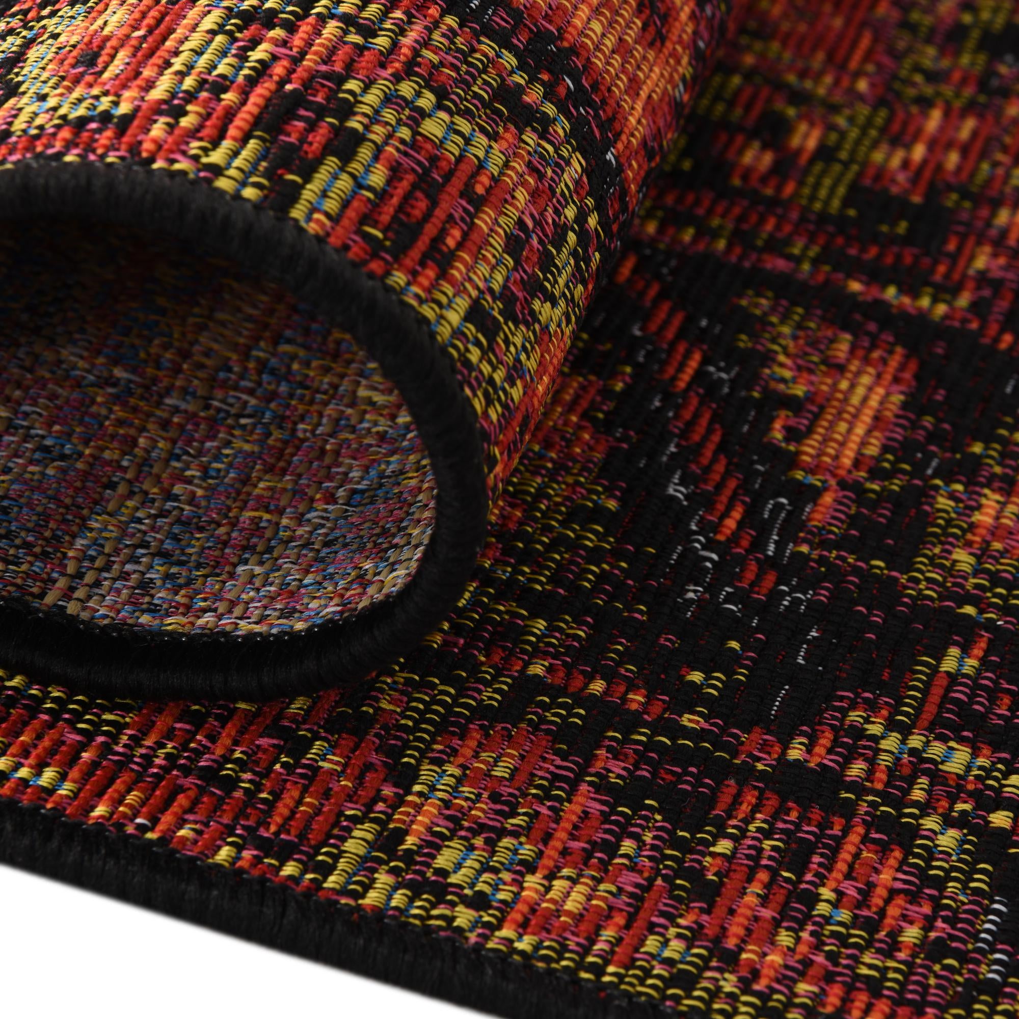 Multicolor 6' x 9' Tribal Indoor / Outdoor Rug | Rugs.com